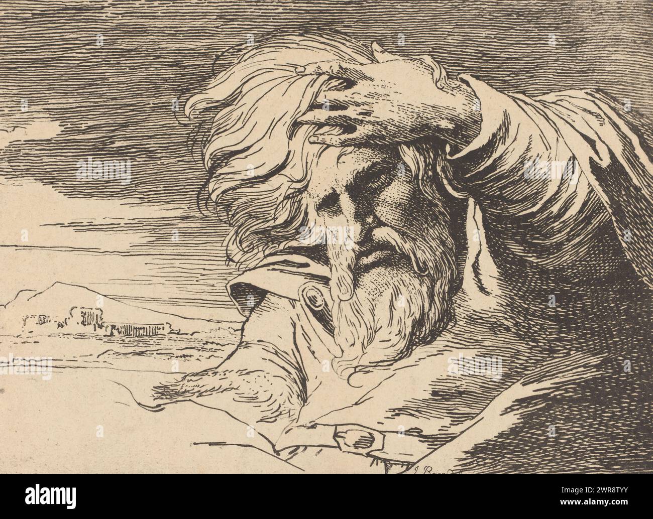 King Lear, print maker: James Barry, after own design by: James Barry ...