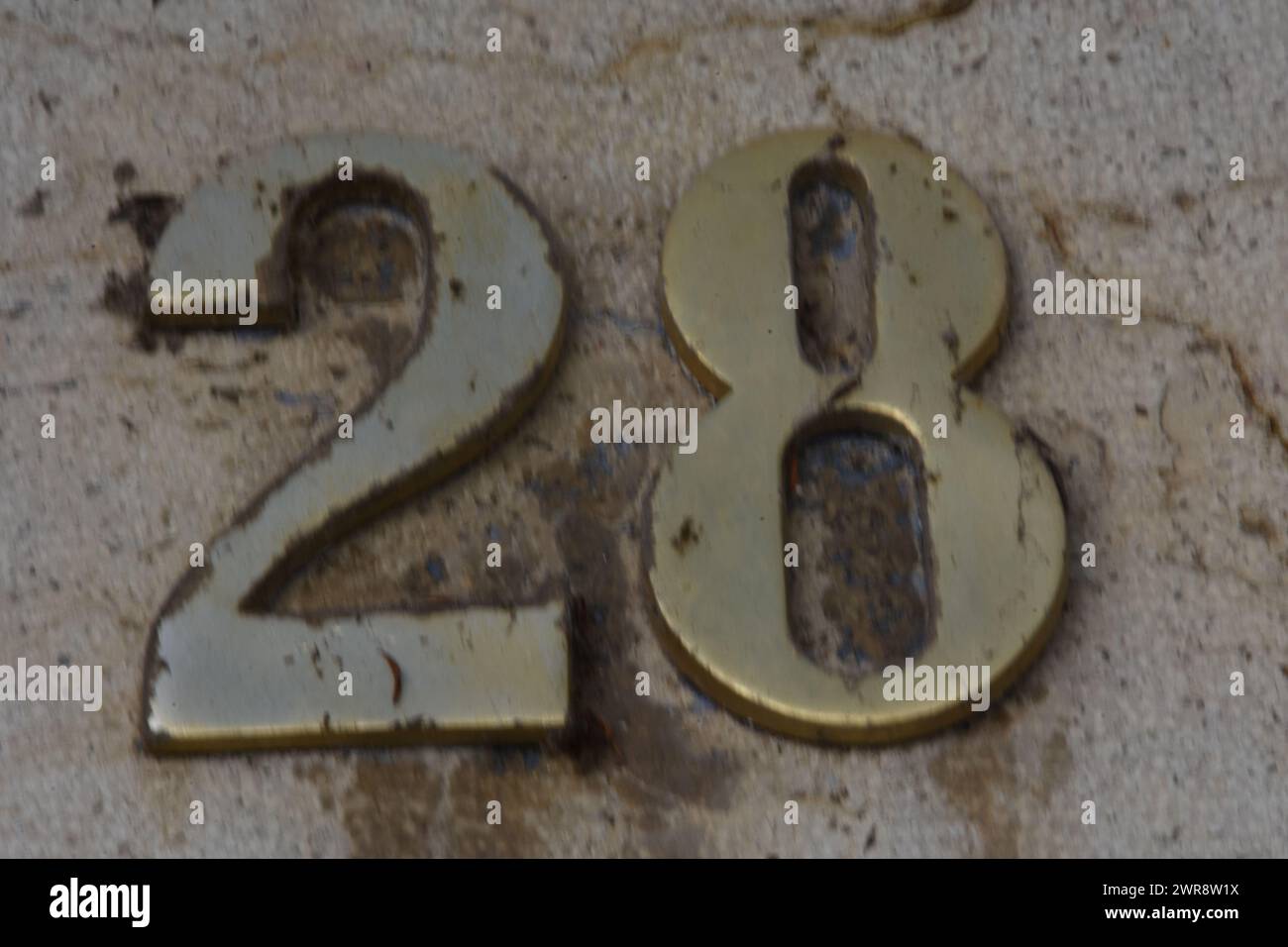 Número 28 hi-res stock photography and images - Alamy
