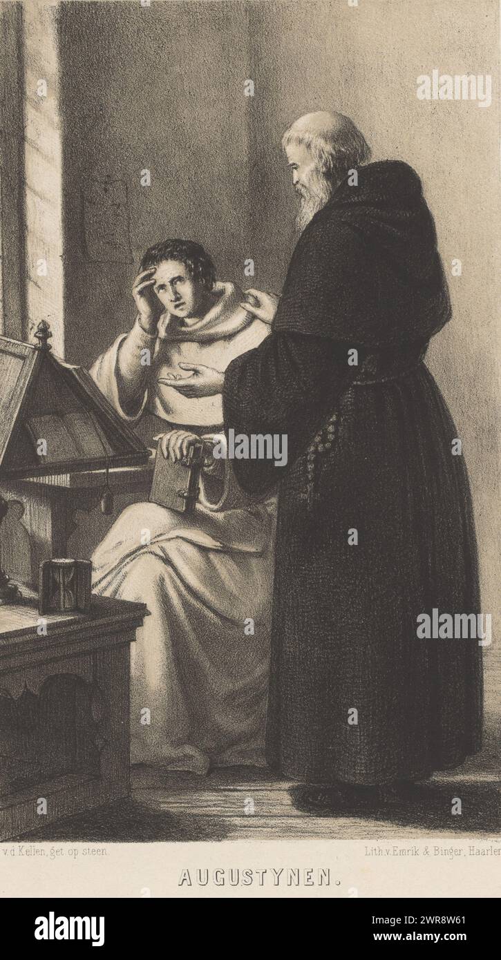 Augustinian monk talks hi-res stock photography and images - Alamy