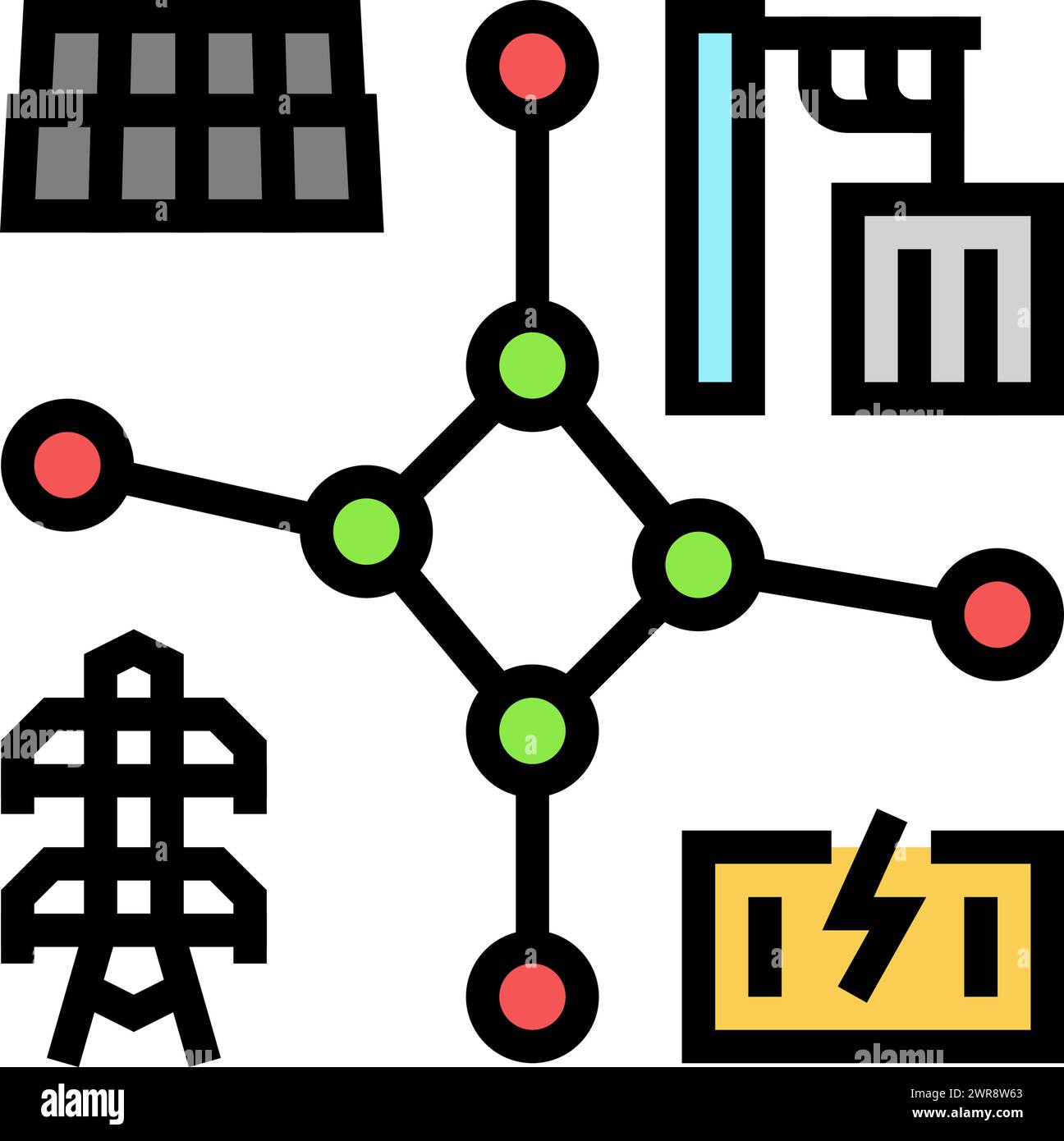 Energy transition symbol Stock Vector Images - Alamy