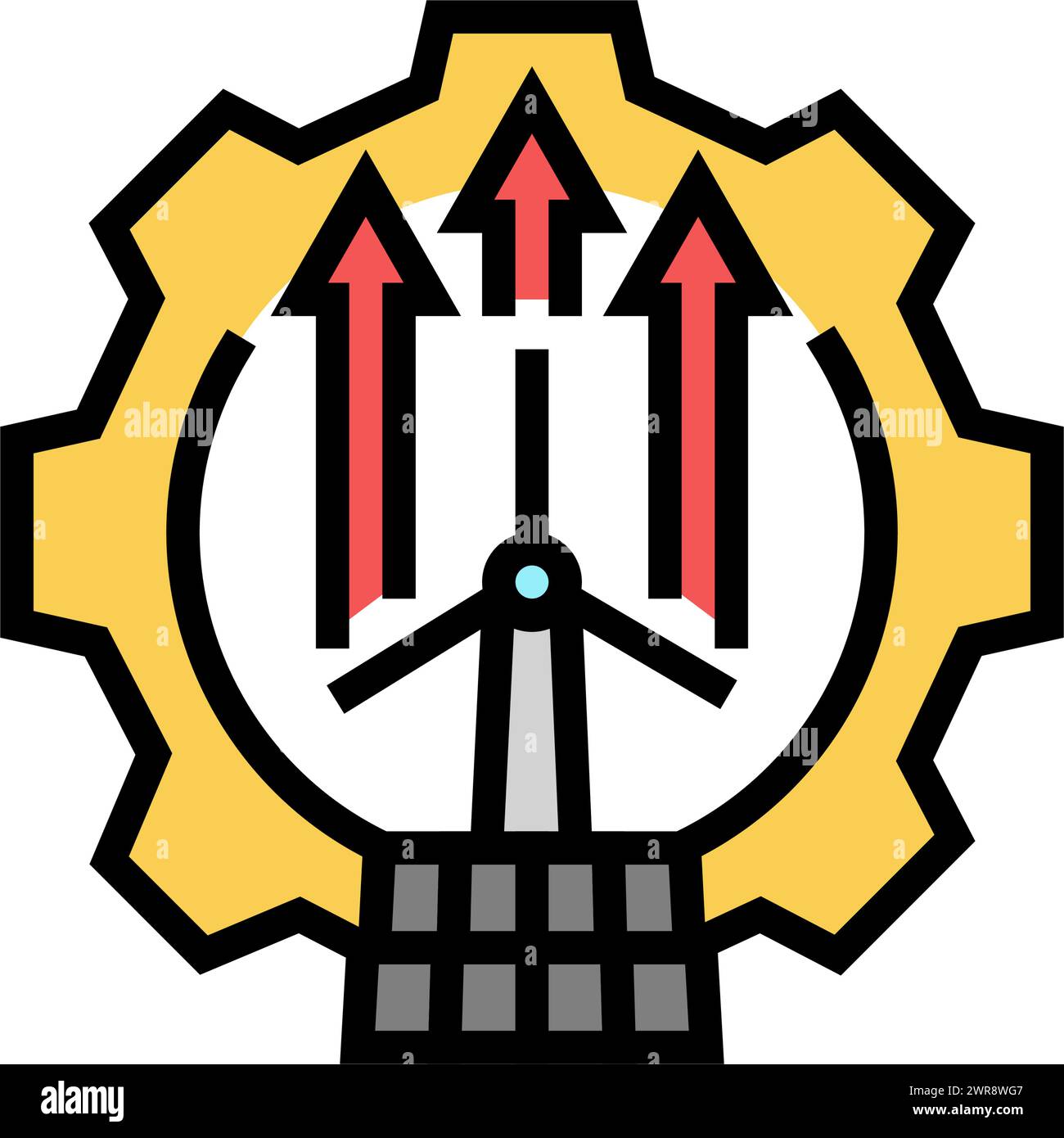 incentivizing innovation color icon vector illustration Stock Vector ...