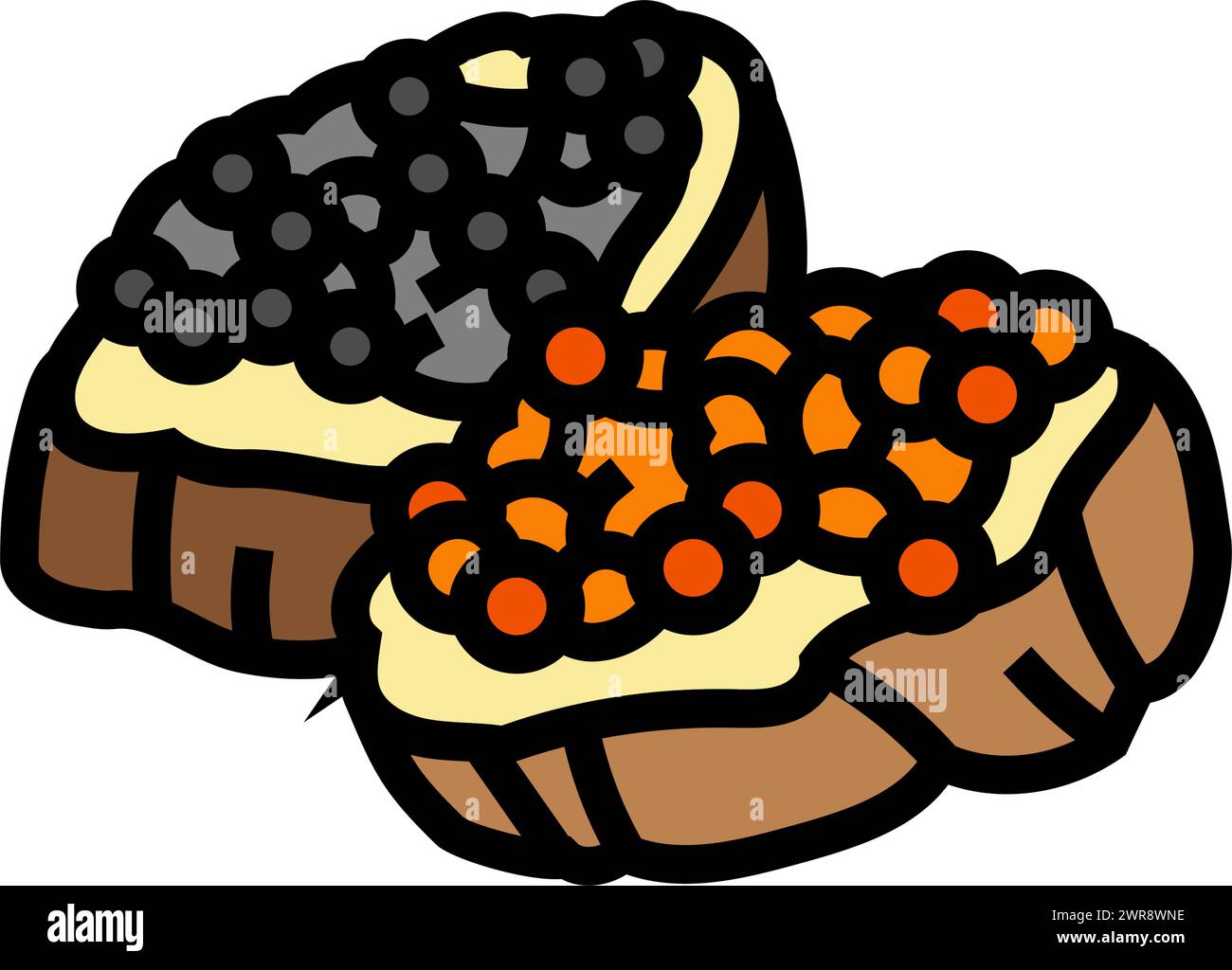 Olive oil caviar Stock Vector Images - Alamy