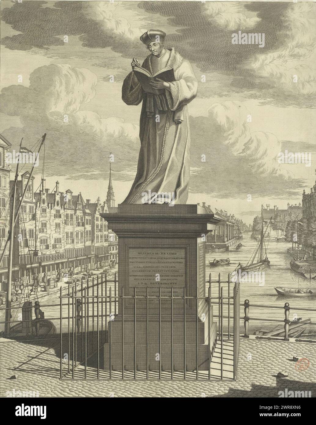 Statue of Desiderius Erasmus in Rotterdam, Statue of Desiderius Erasmus ...