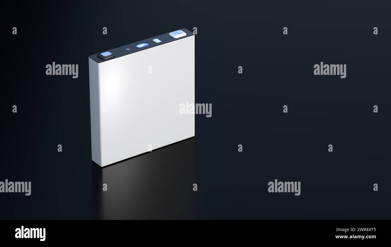 white prismatic cell, rectangular lithium ion phosphate LFP battery for ...