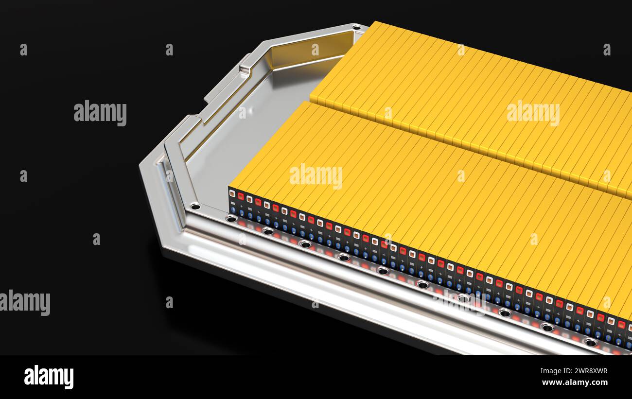 Prismatic High-capacity Battery pack Skateboard style for electric ...