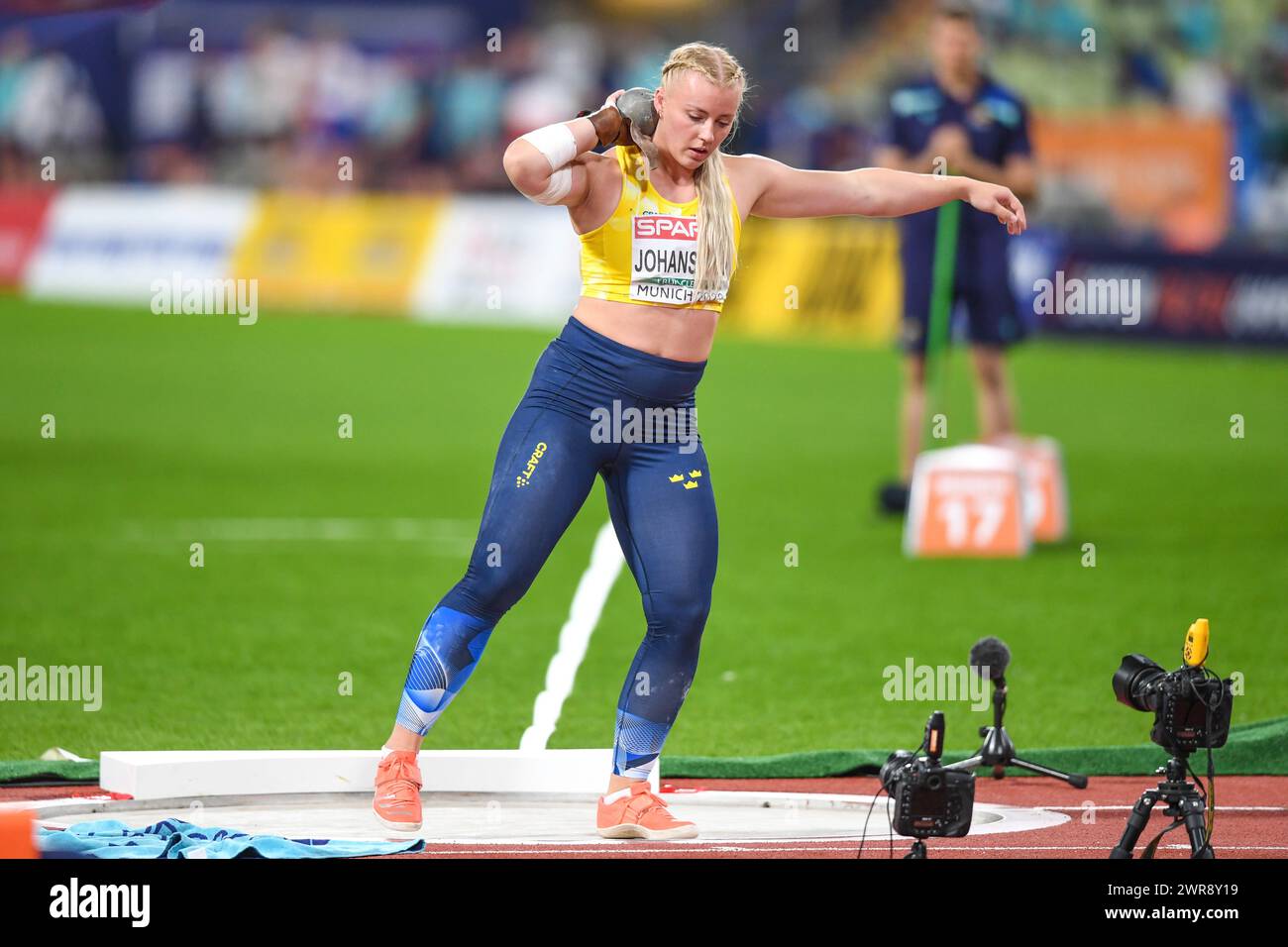 Axelina johansson shot put hi-res stock photography and images - Alamy