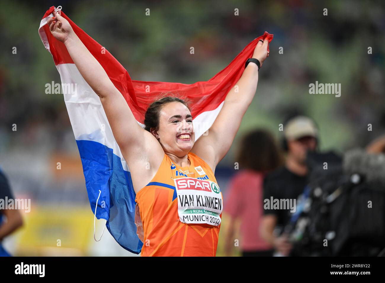 Jorinde Van Klinken (Netherlands, Bronze Medal). Shot Put. European ...