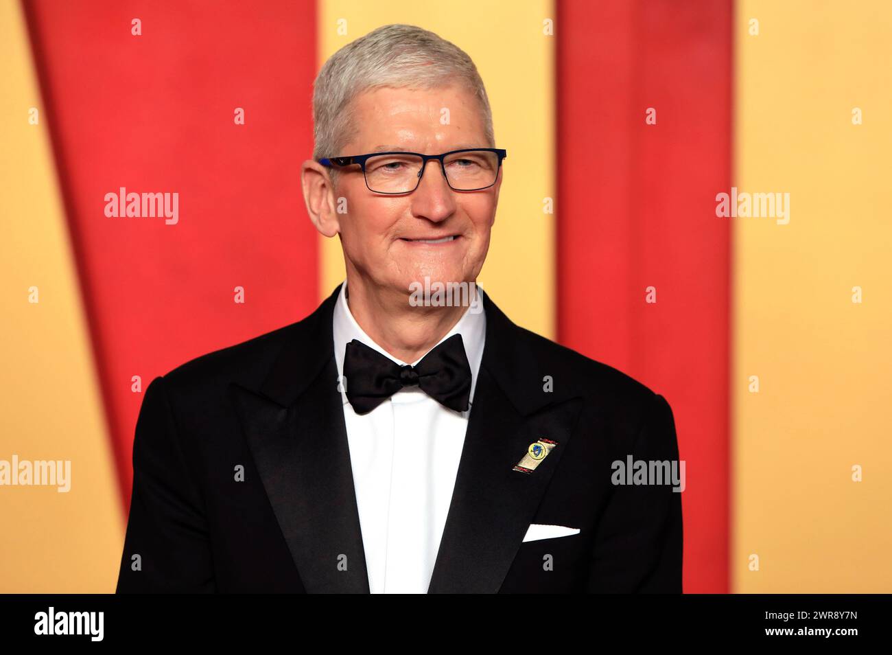 Tim Cook bei der Vanity Fair Oscar Party 2024 anlässlich der 96. Oscar ...