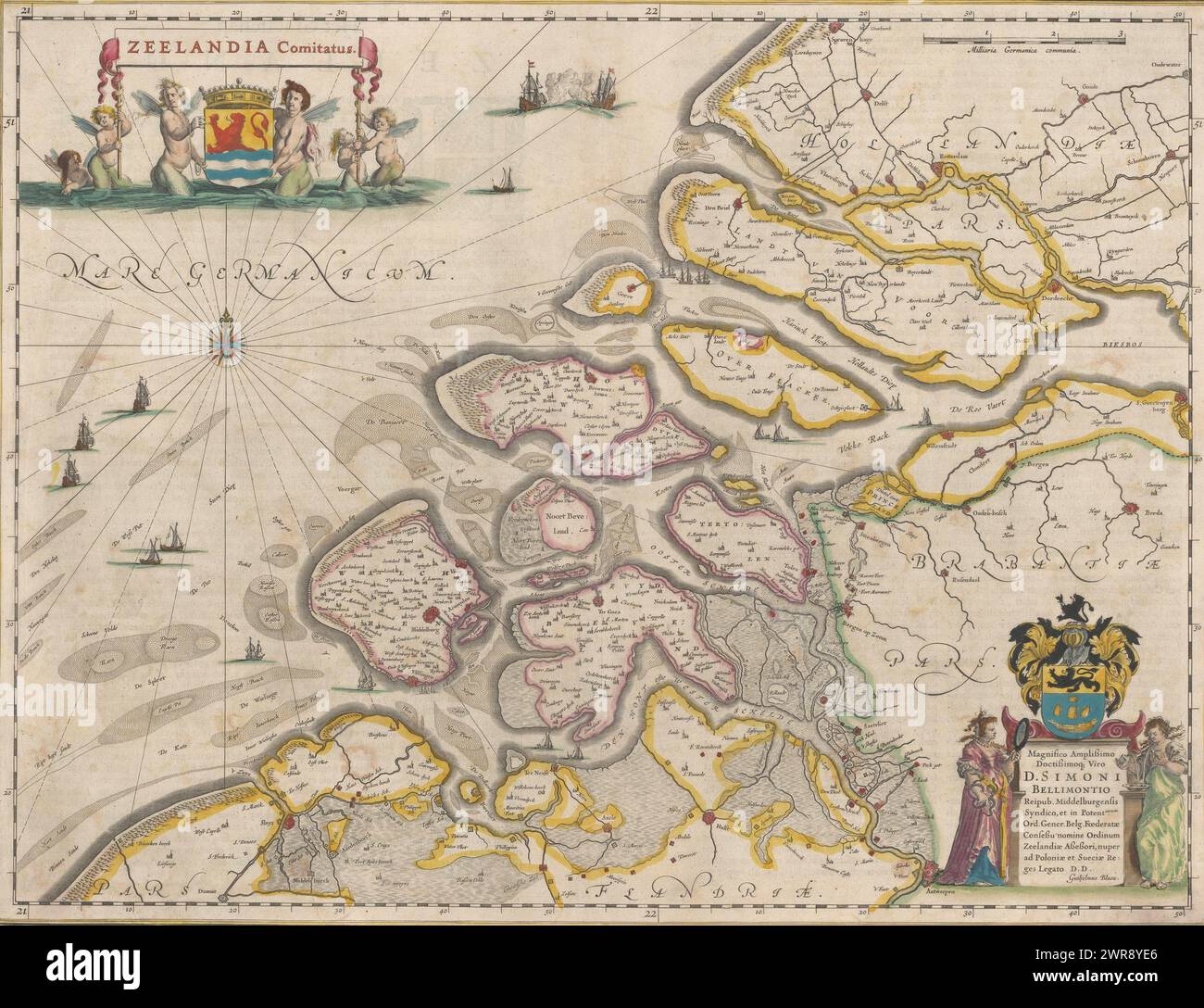 Beaumont on a map hi-res stock photography and images - Alamy