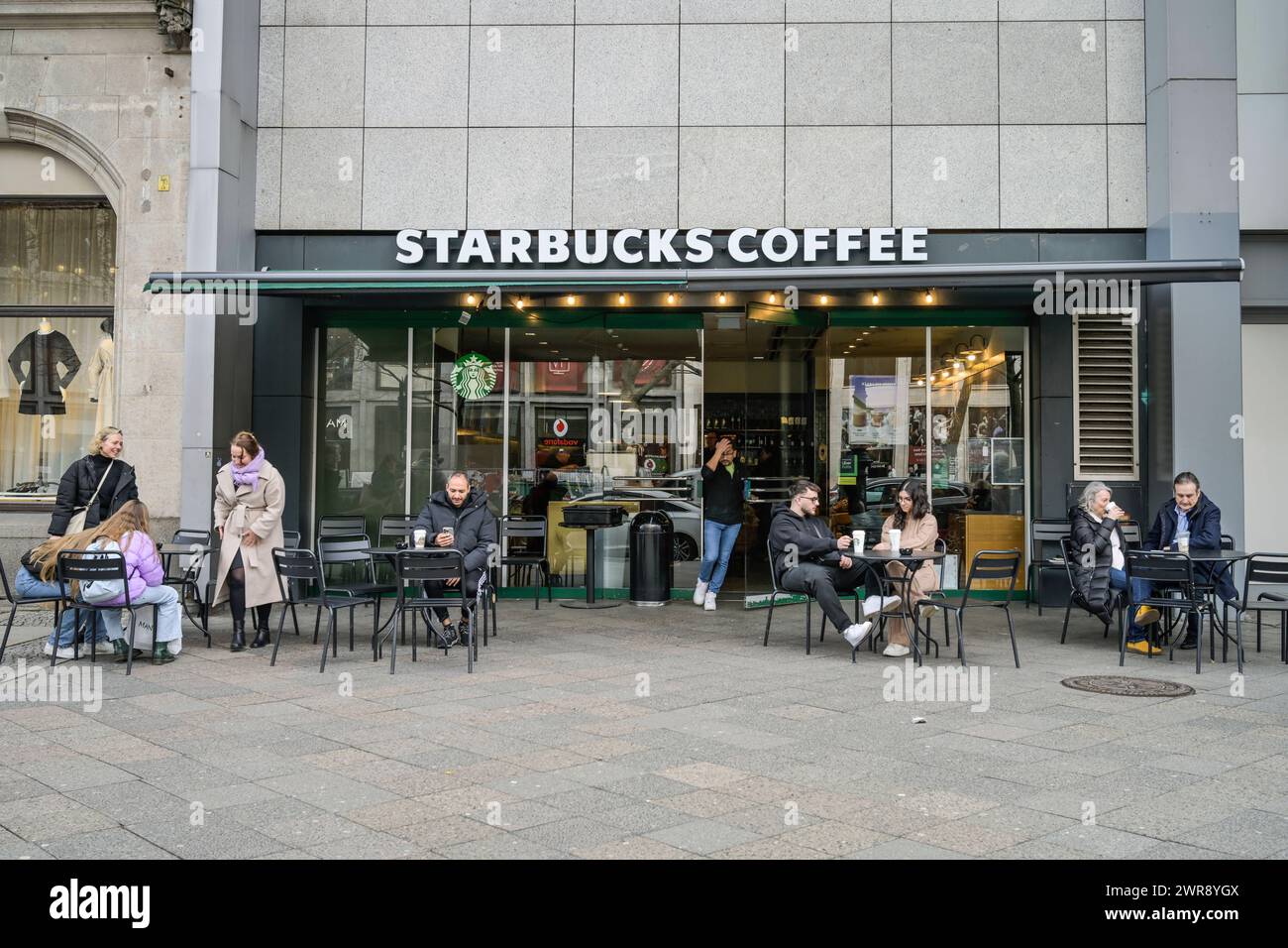 Starbucks Coffee, Kurfürstendamm, Charlottenburg, Berlin, Deutschland ...