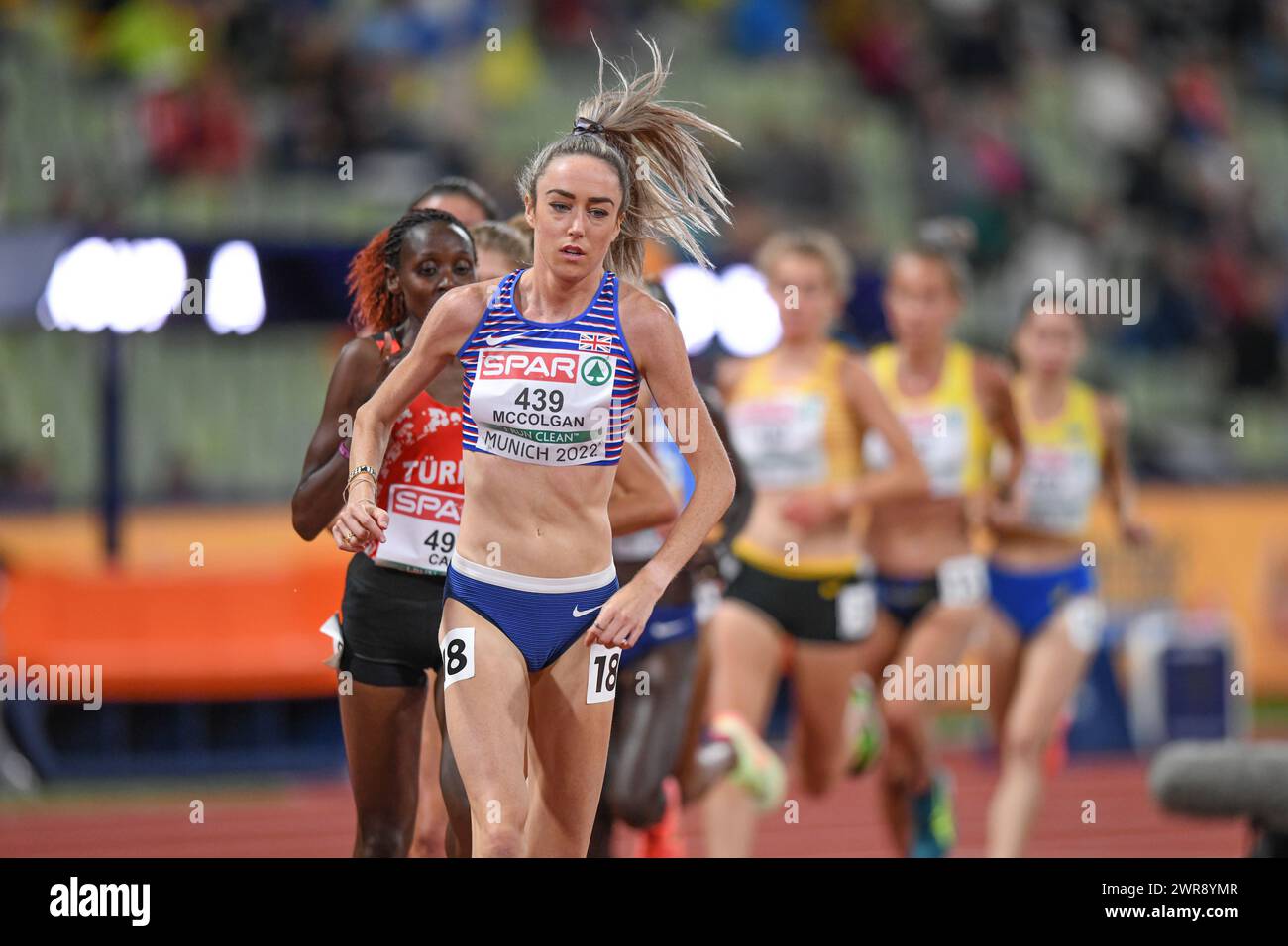 Eilish McColgan (Great Britain, Silver Medal). Women's 10,000 metres ...