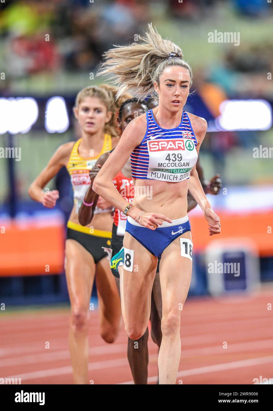 Eilish McColgan (Great Britain, Silver Medal). Women's 10,000 metres ...