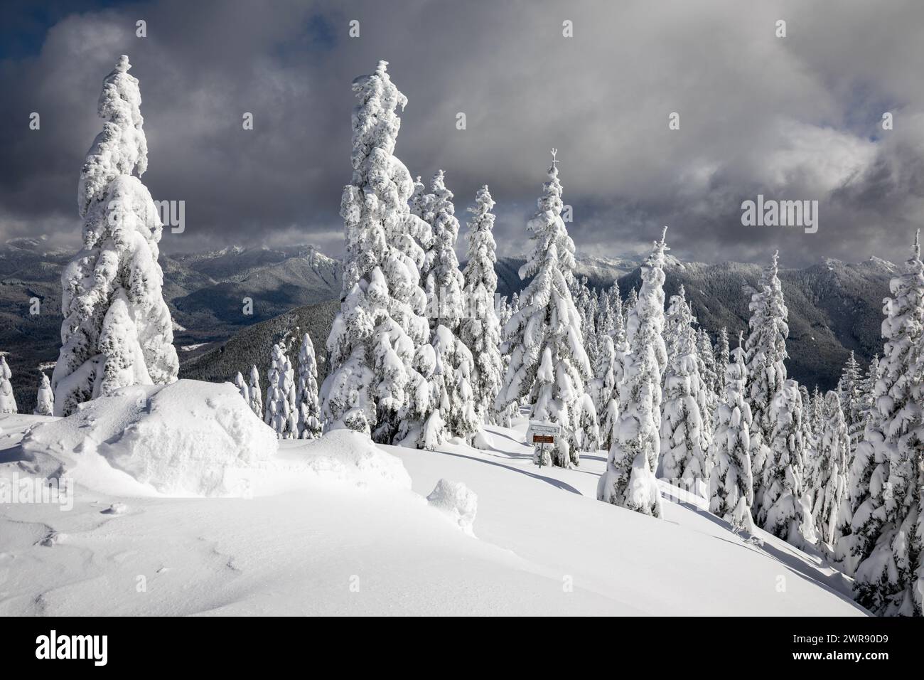 Nonmotorized winter recreation area hi-res stock photography and images ...
