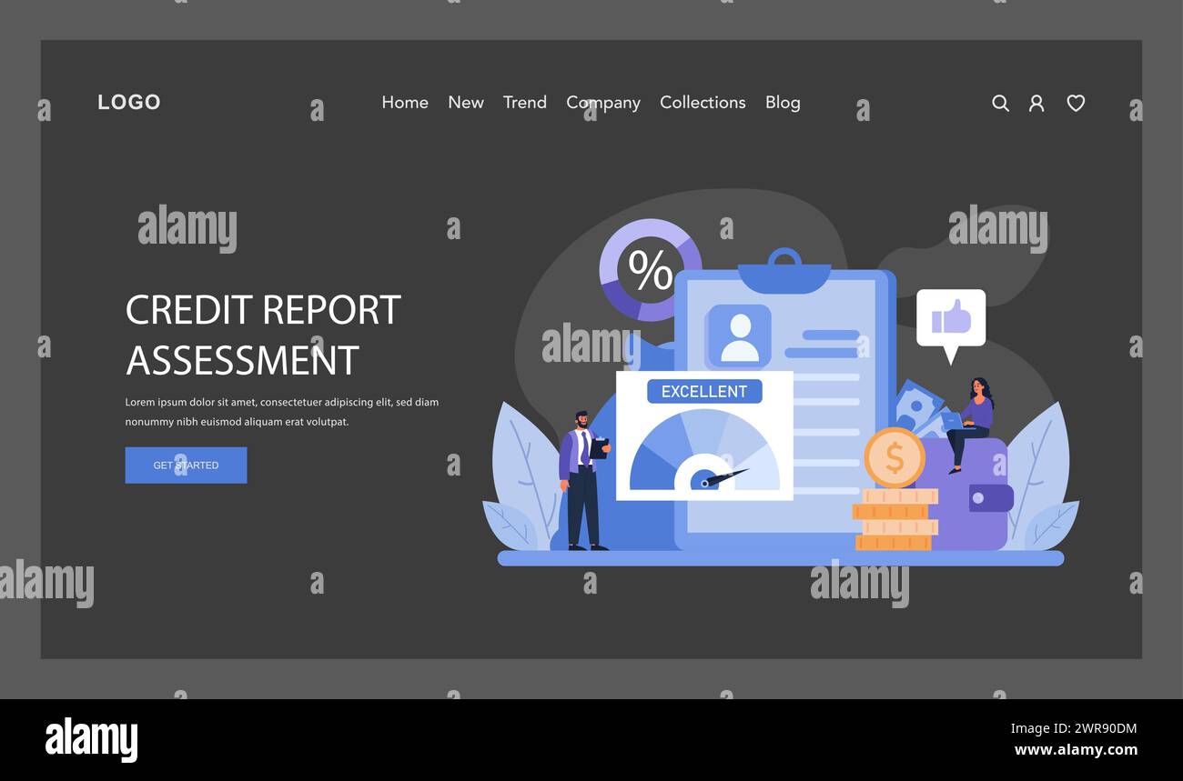 Credit Report Assessment Guide. A thorough inspection of financial ...