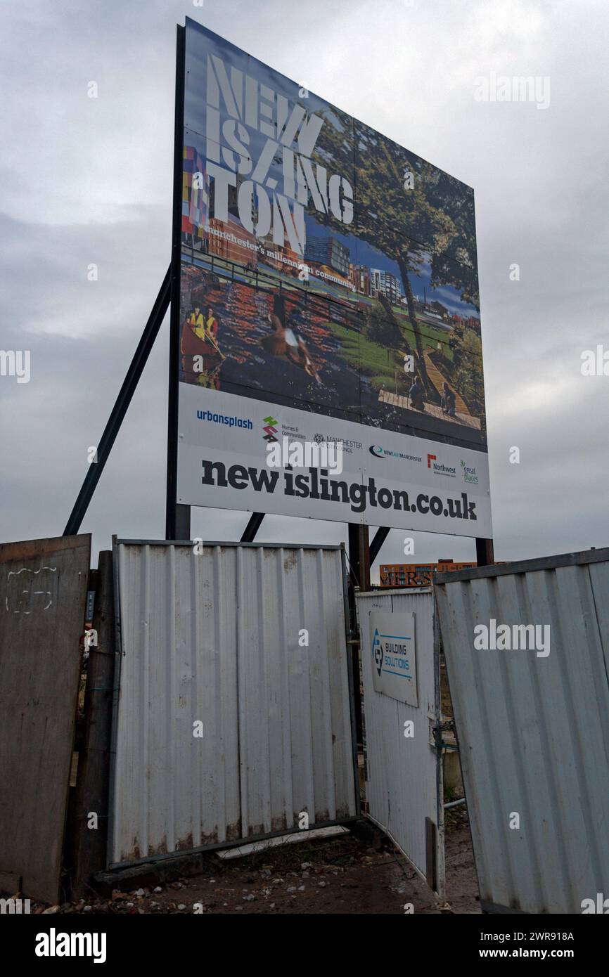 New islington manchester signage hi-res stock photography and images ...