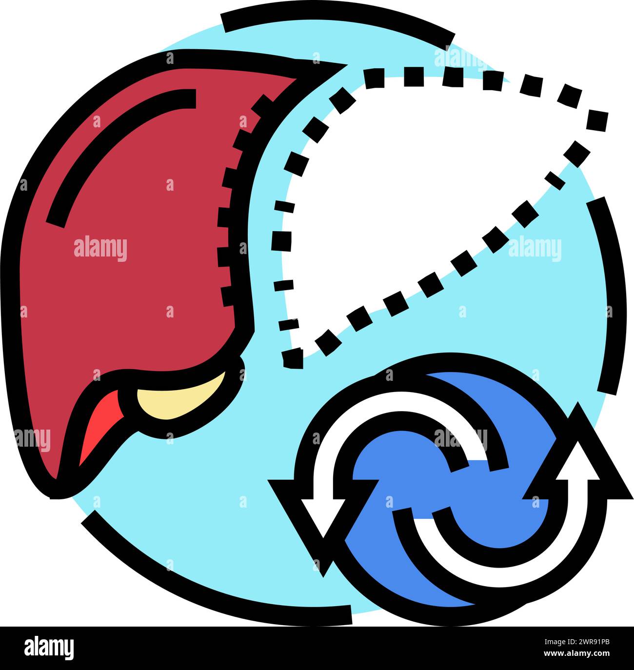 Liver transplant surgery Stock Vector Images - Alamy