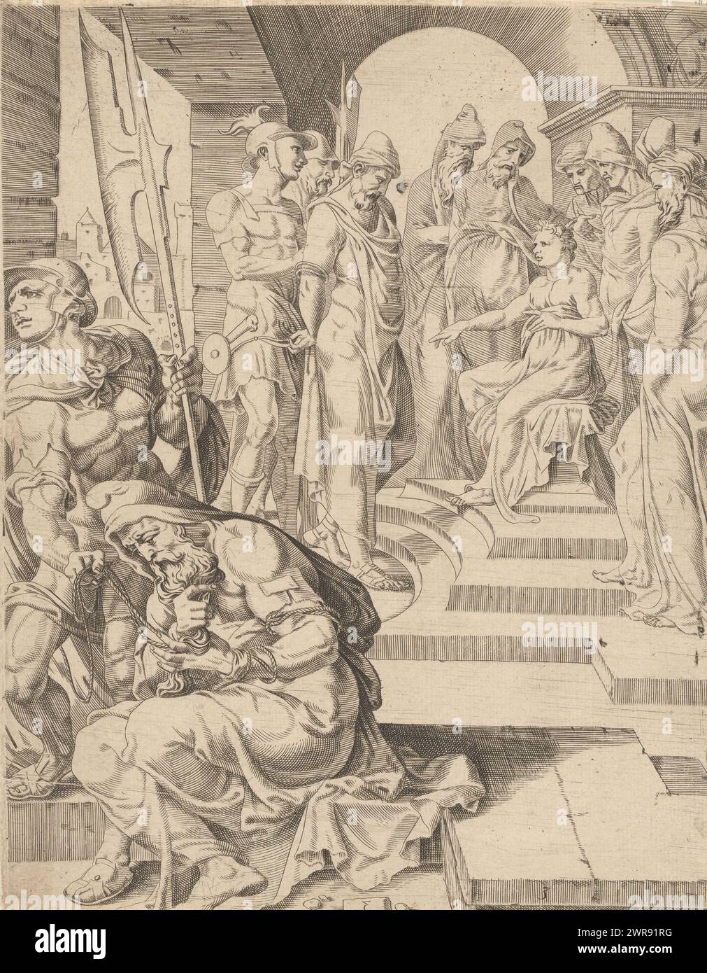 Daniel interrogates the elders, History of Susanna (series title), In ...