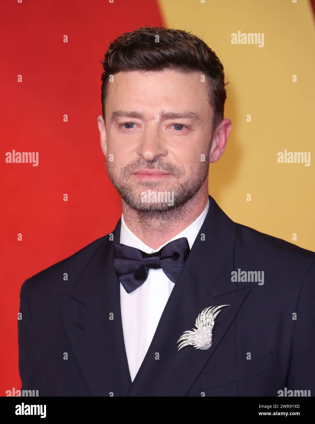Beverly Hills, USA. 11th Mar, 2024. Justin Timberlake attends the 2024 ...