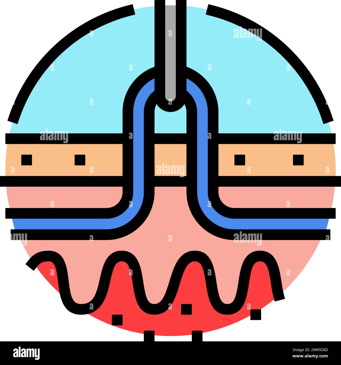 phlebectomy surgery color icon vector illustration Stock Vector Image ...