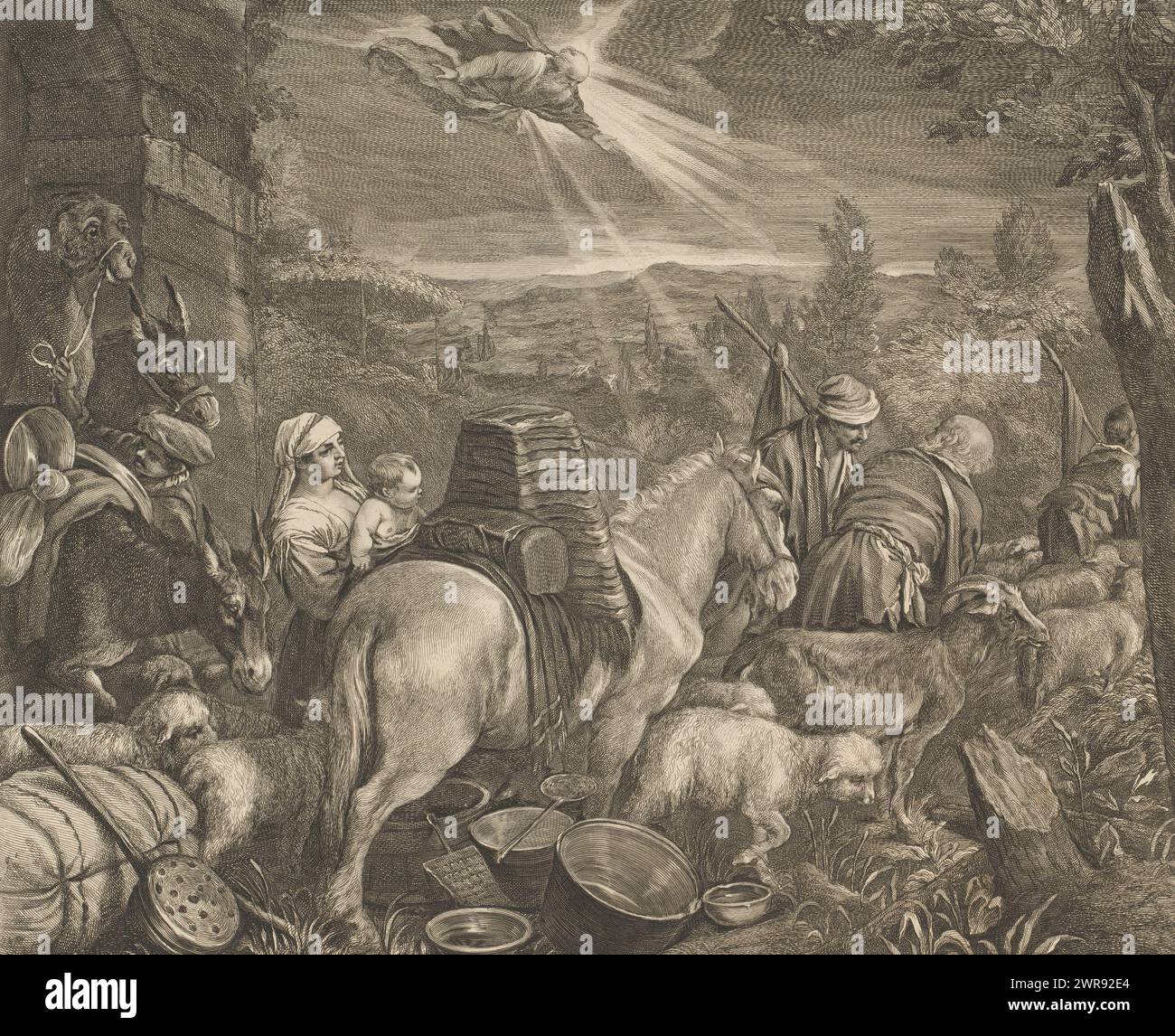 Abraham and lot in bible hi-res stock photography and images - Alamy