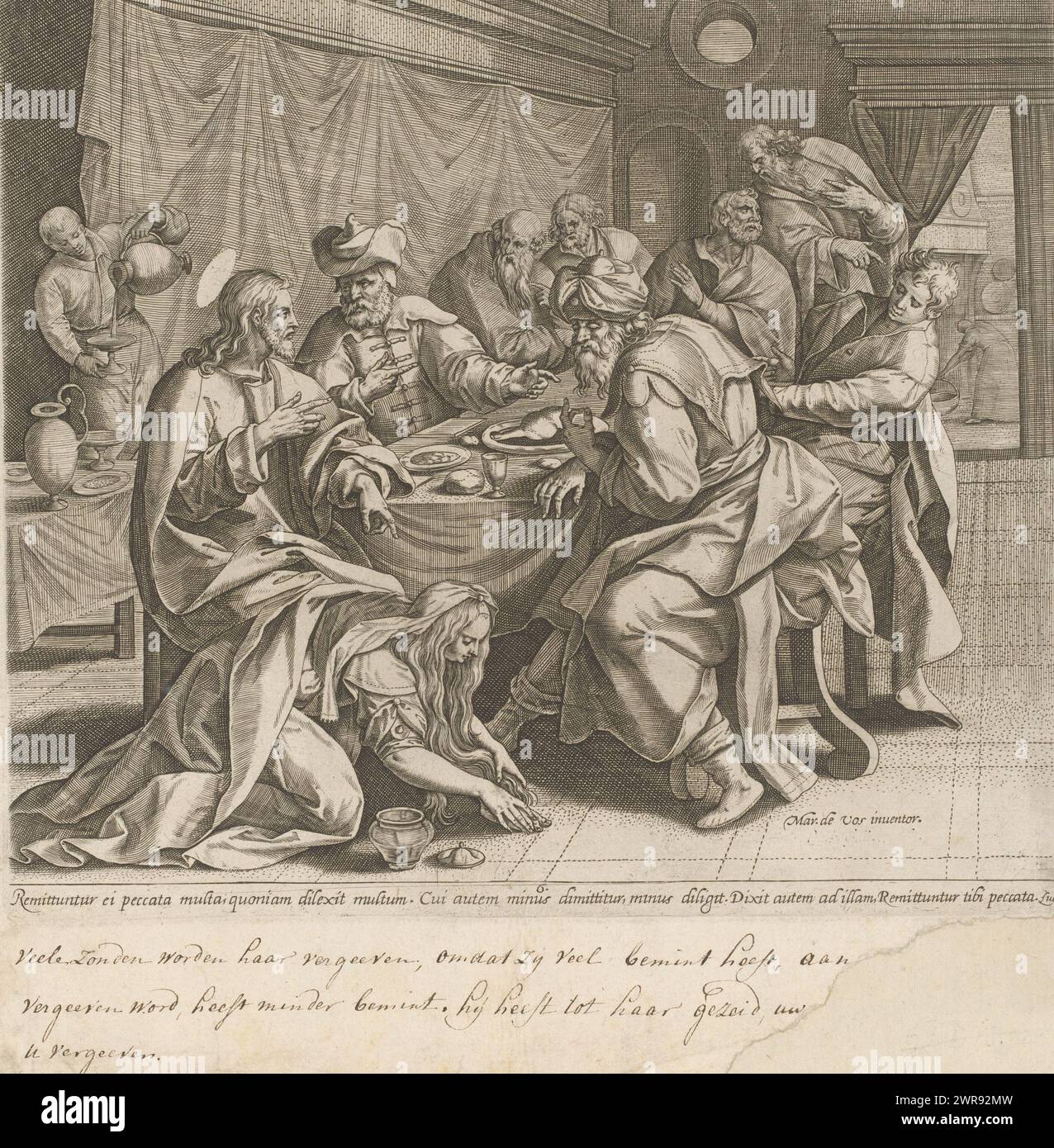 Mary Magdalene washes the feet of Christ, Penance and repentance in the ...