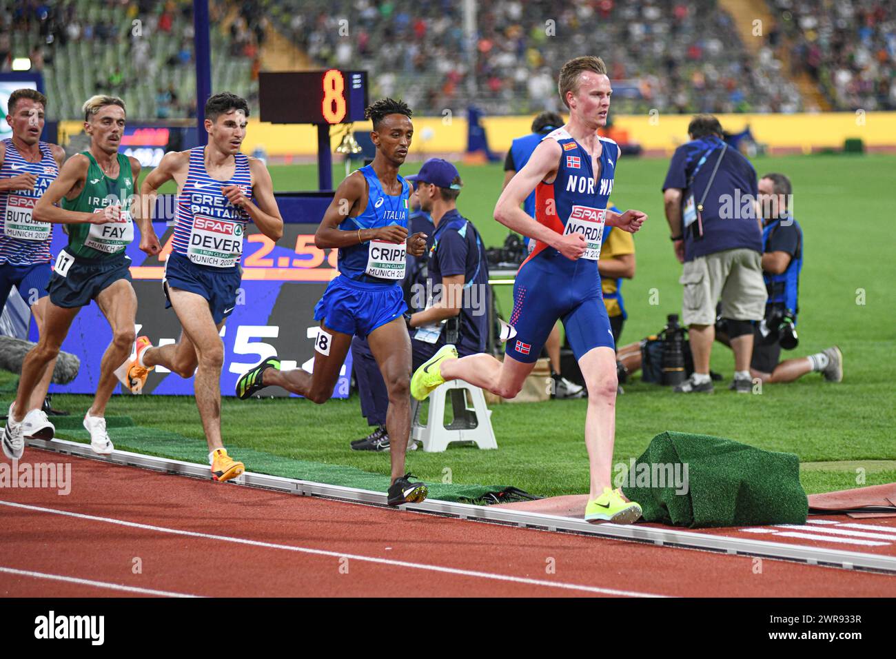 Narve Nordas (Norway), Yemaneberhan Crippa (Italy), Patrick Dever ...