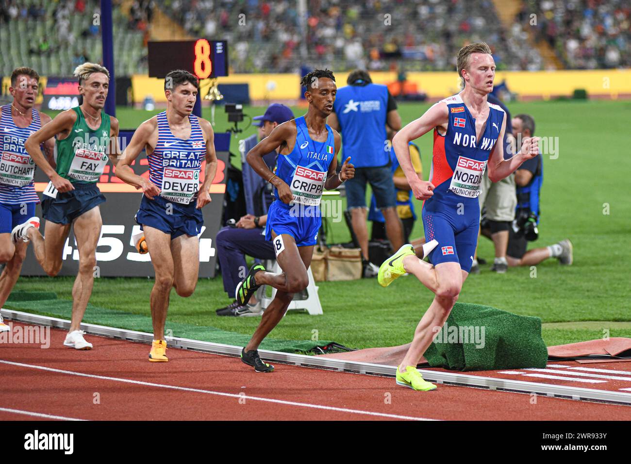 Narve Nordas (Norway), Yemaneberhan Crippa (Italy), Patrick Dever ...