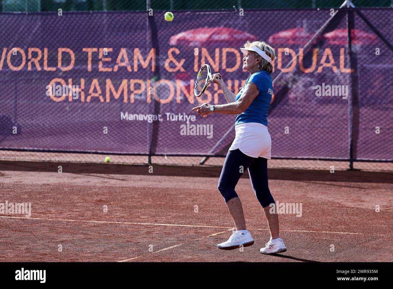 Manavgat, Antalya, Turkey. 11th Mar, 2024. Gail Benedetti (FRA) Captain ...