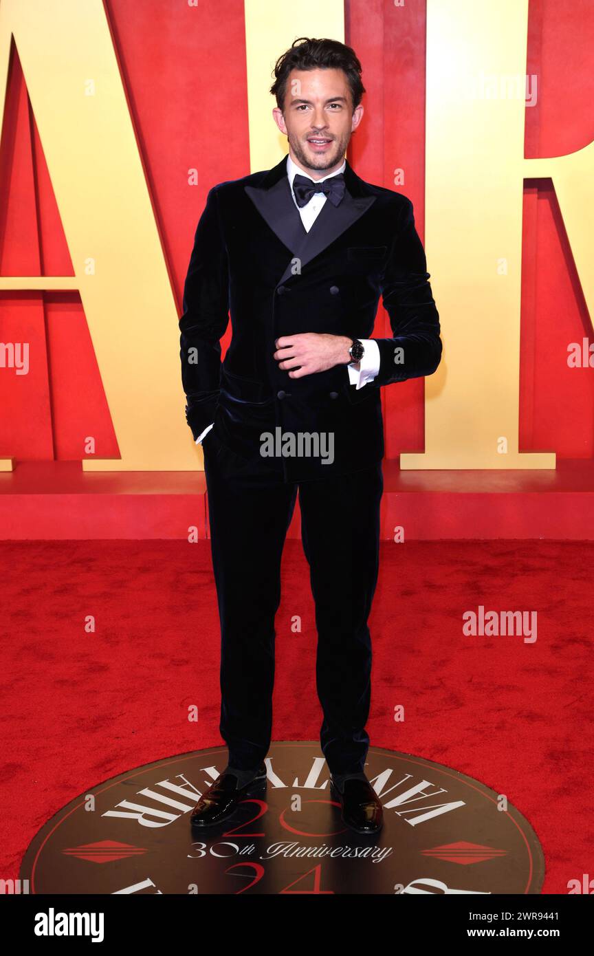 Jonathan Bailey bei der Vanity Fair Oscar Party 2024 anlässlich der 96 ...
