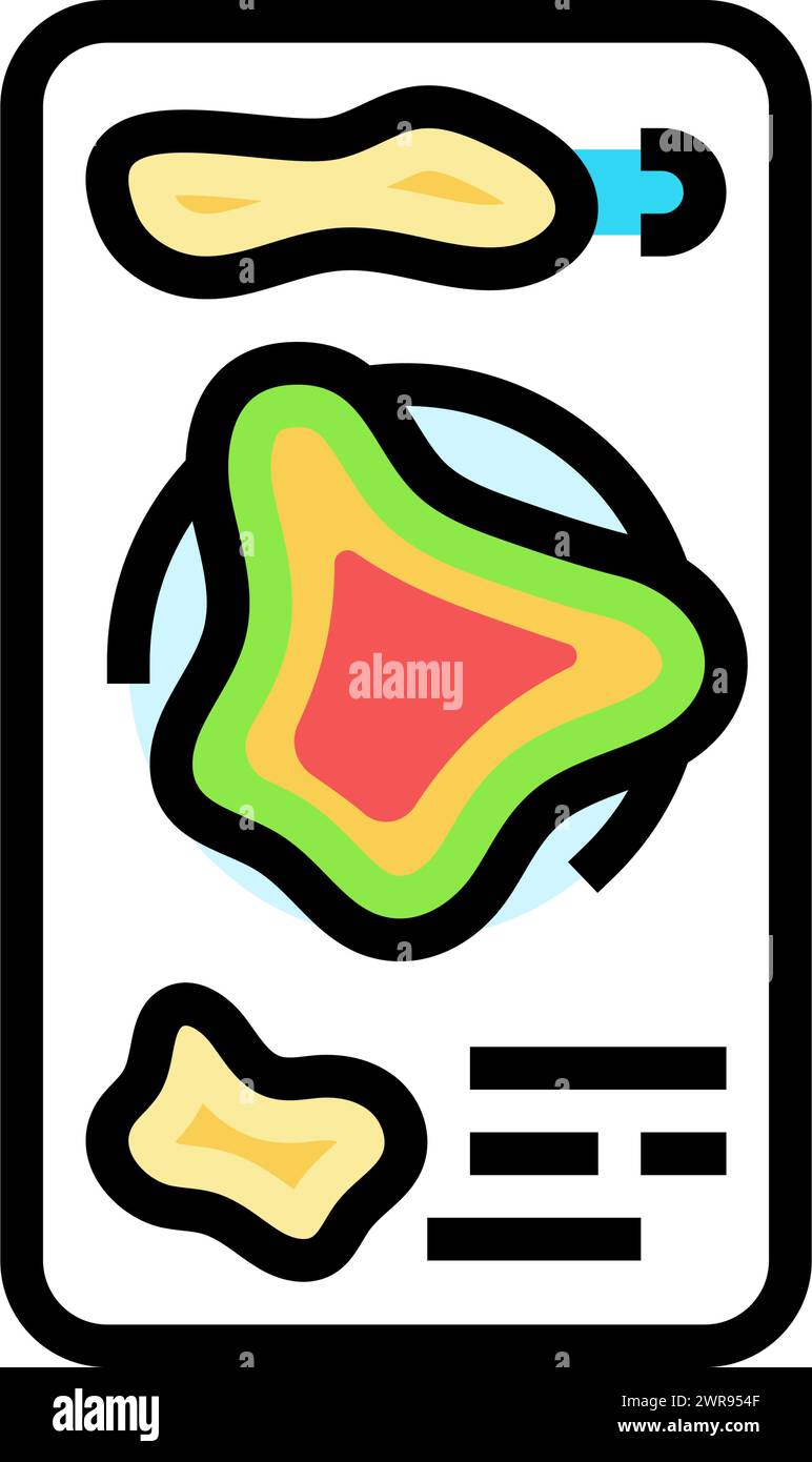 heatmap ux ui design color icon vector illustration Stock Vector Image ... heatmap ux ui design color icon vector illustration Stock Vector Image ...