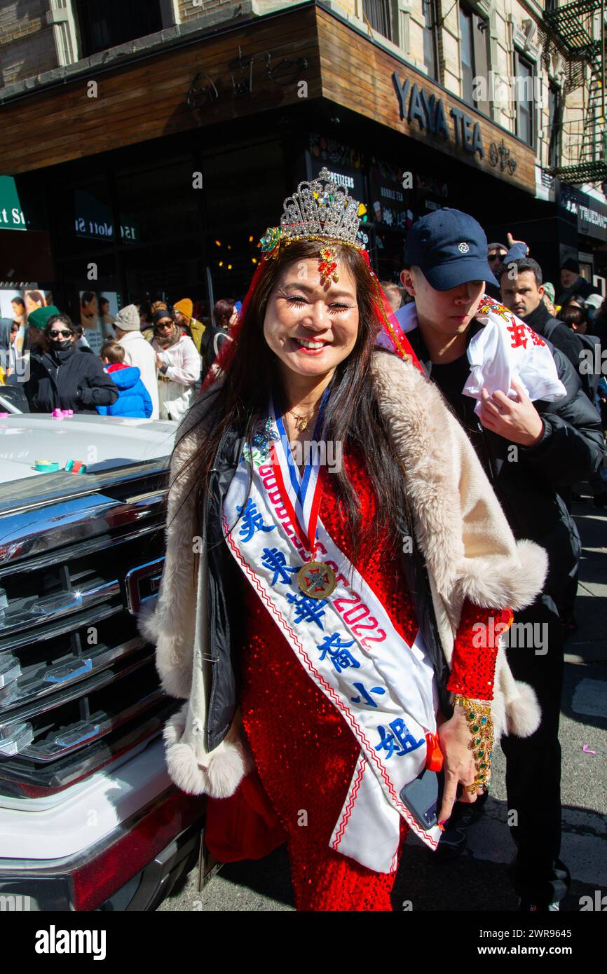 Chinese Goddess from 2022 at the Chinese New Year Parade in 2024 ...