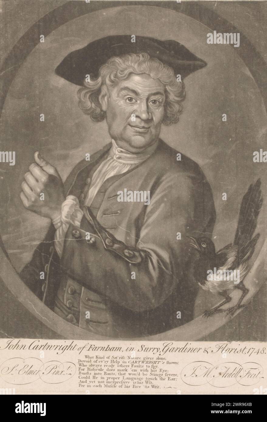 Portrait of John Cartwright, John Cartwright of Farnham, in Surry ...