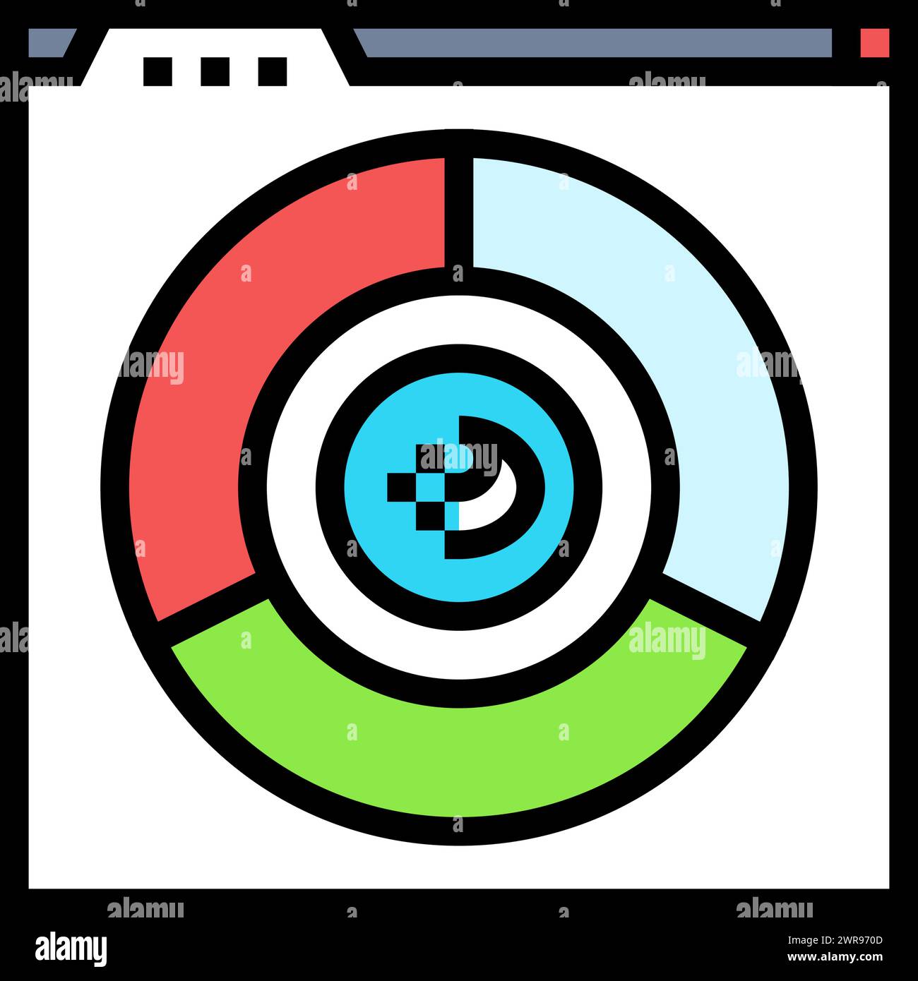 color accessibility ux ui design color icon vector illustration Stock Vector Image & Art - Alamy