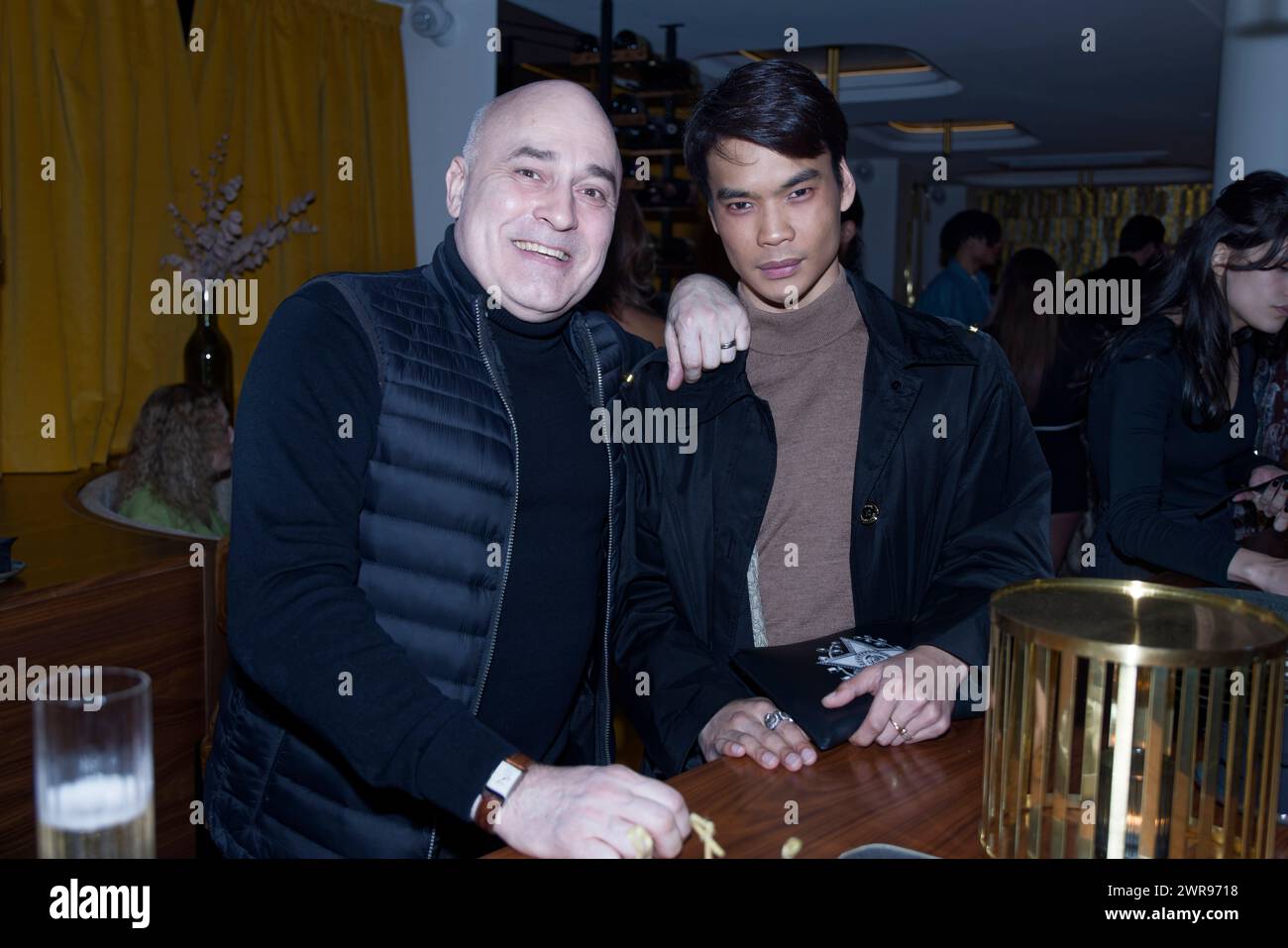 Paris, France. 28th Feb, 2024. Christophe Courtois and Jérémy Bellet ...