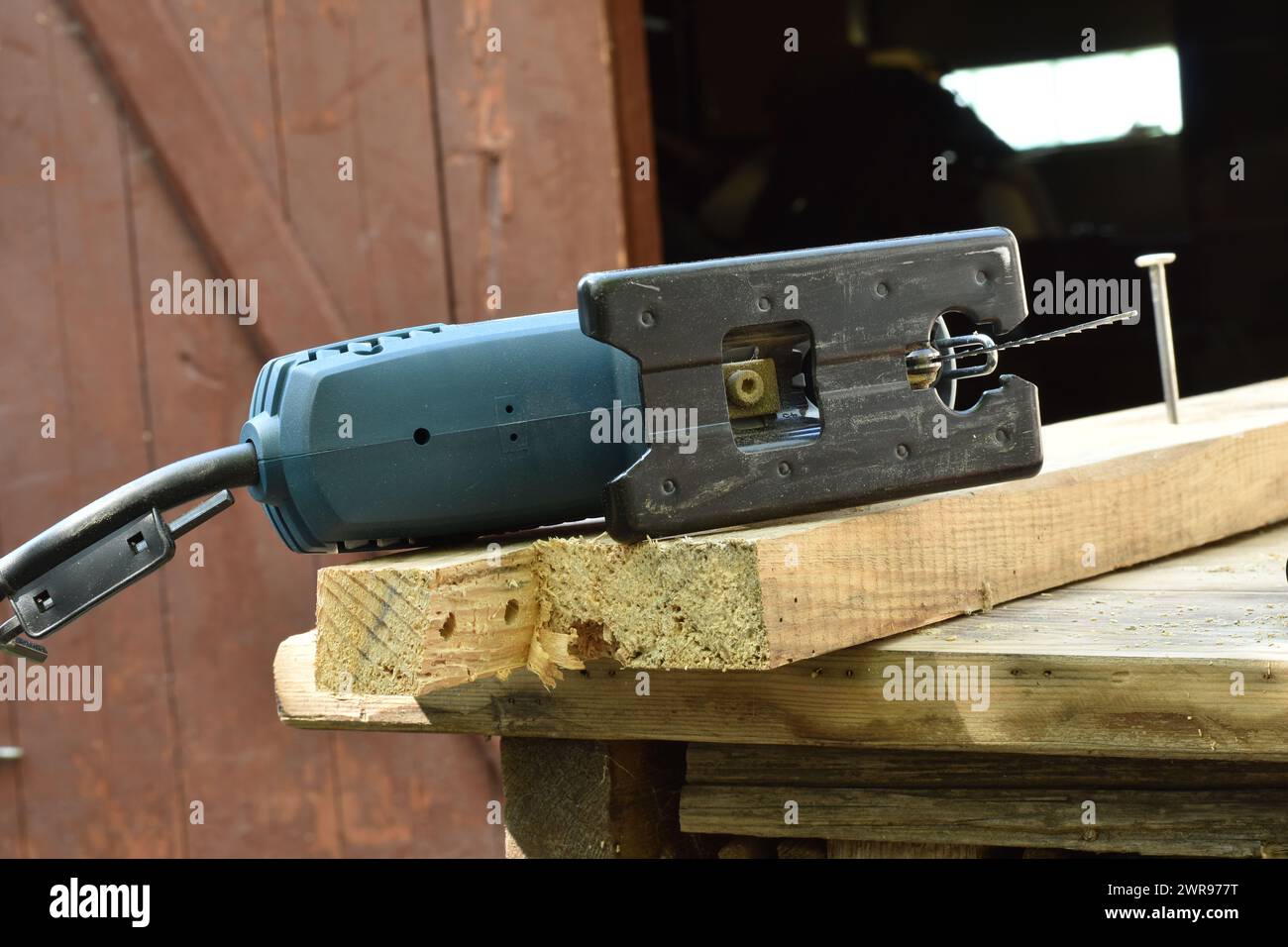 Construction carpentry electric hand hi-res stock photography and ...