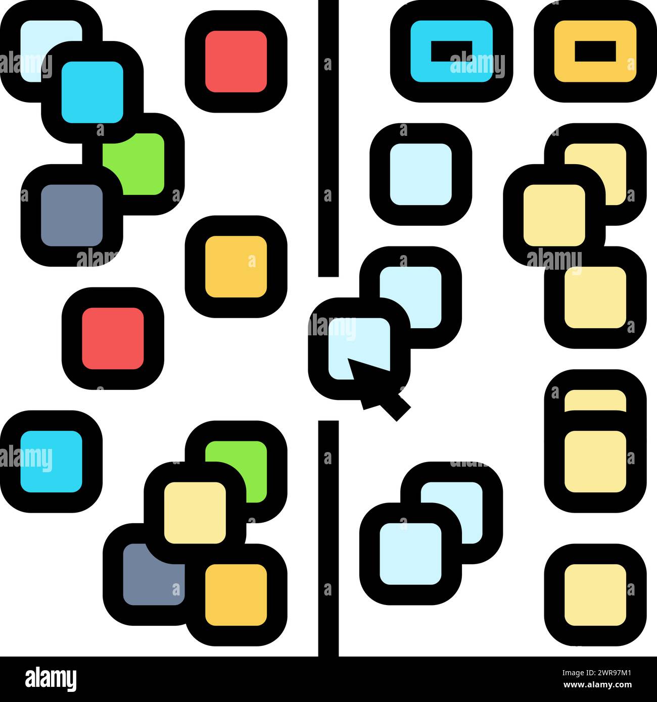 Affinity diagram hi-res stock photography and images - Alamy