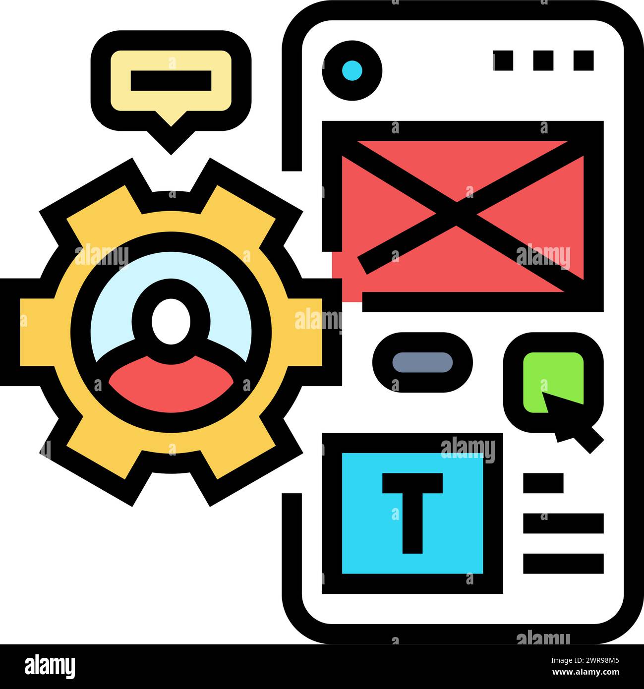 Ucd icon Stock Vector Images - Alamy