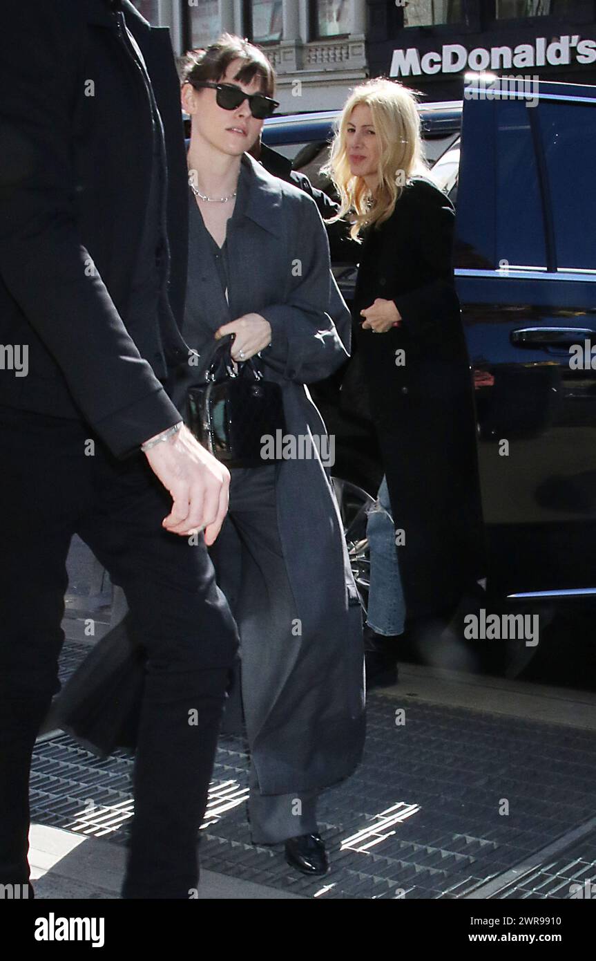 New York, NY, USA. 11th Mar, 2024. Kristen Stewart seen out and about ...