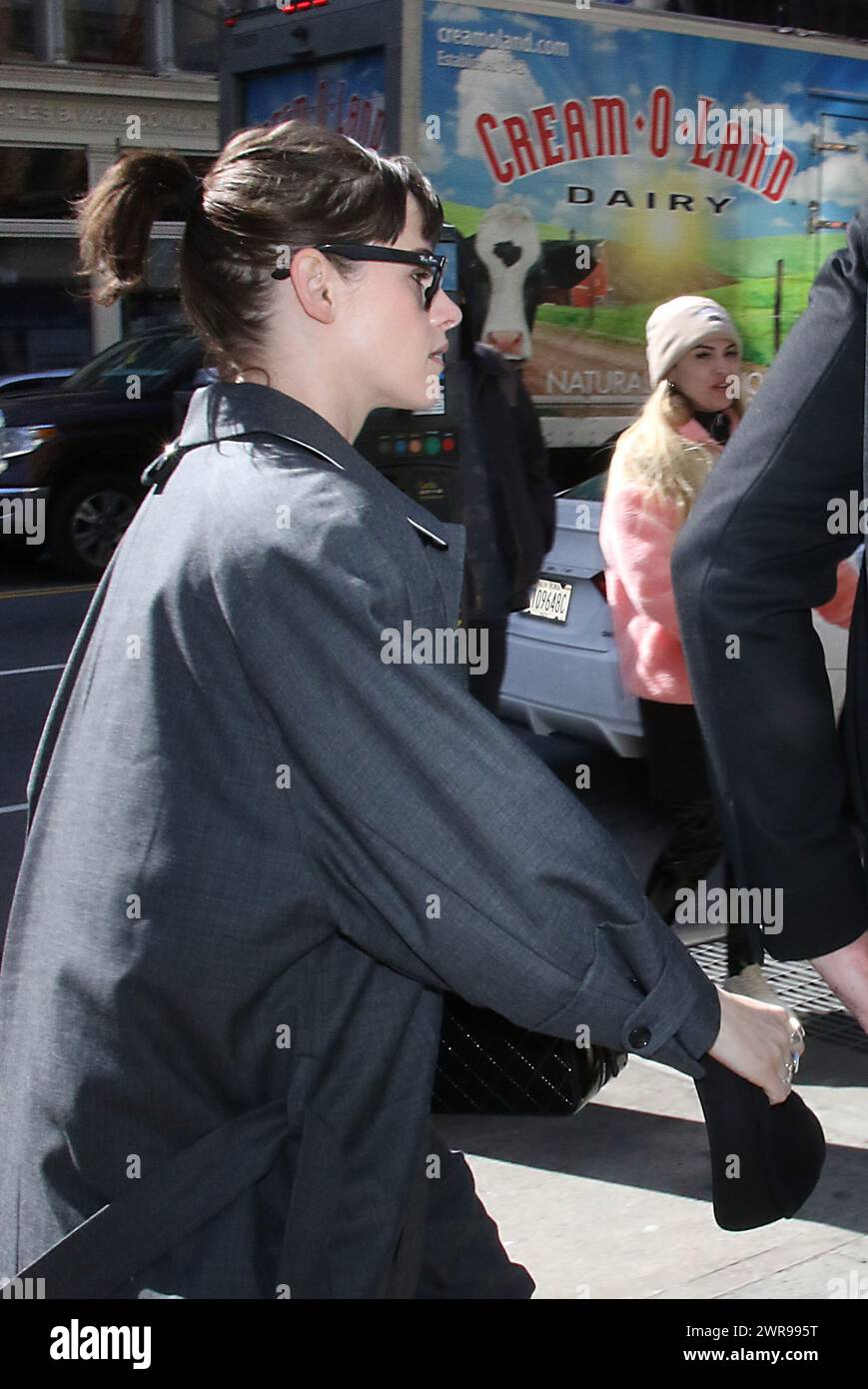 New York, NY, USA. 11th Mar, 2024. Kristen Stewart seen out and about ...