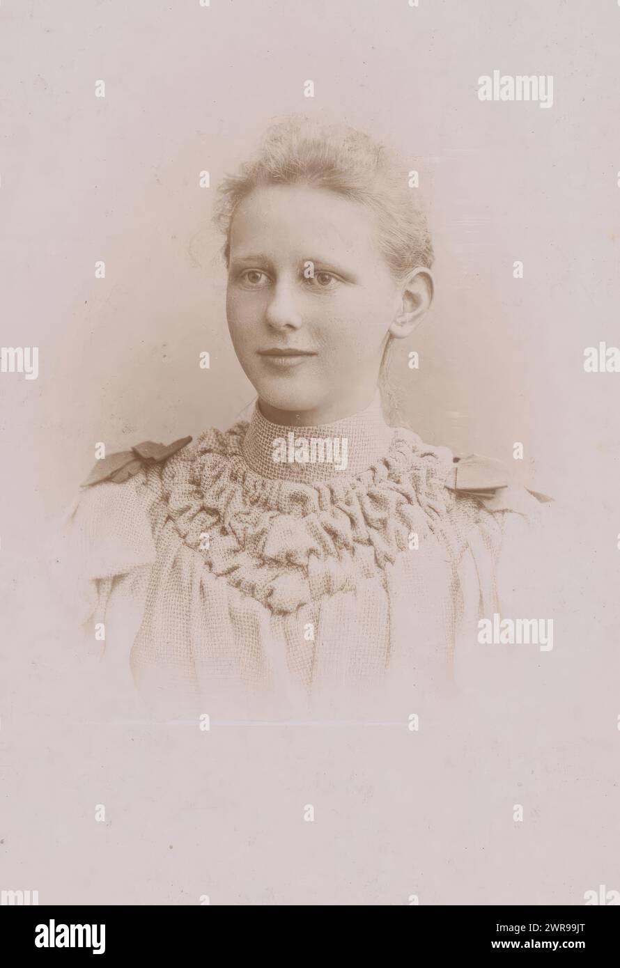 Portrait of Christina Maria Lucie Langhout, Albert Greiner, Amsterdam ...