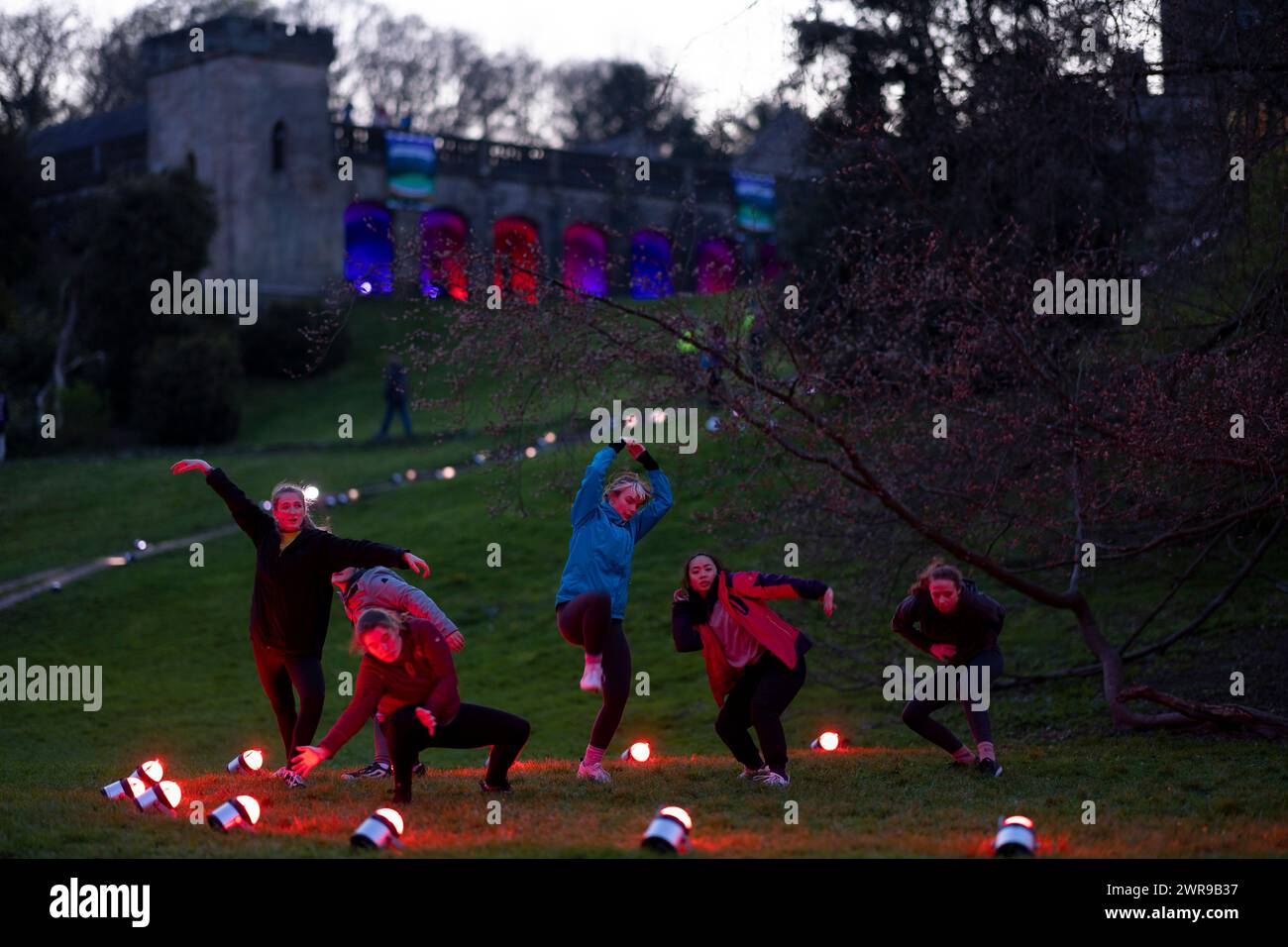 13/04/22 Dancers perform at Green Space Dark Skies first official event ...