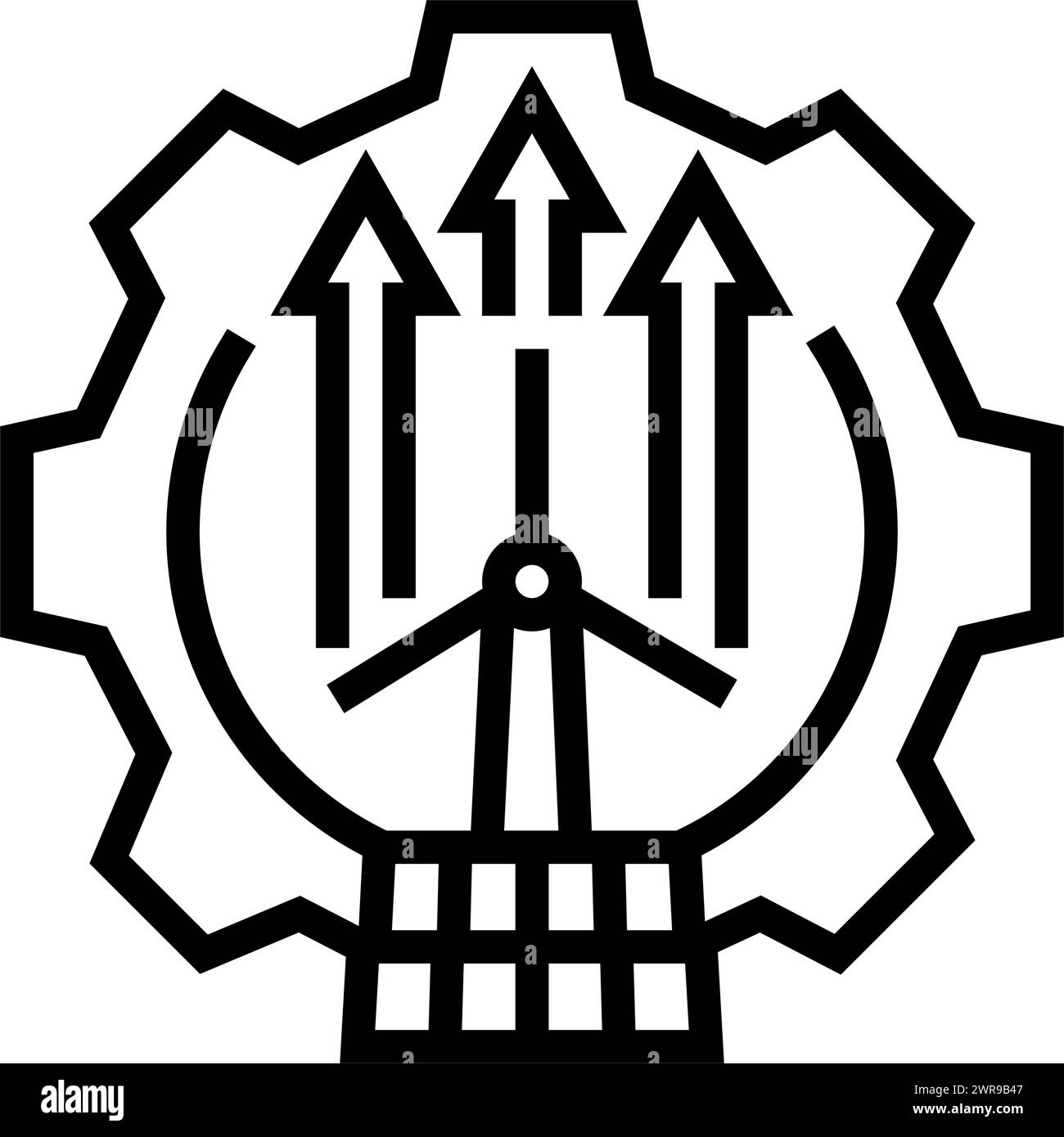 incentivizing innovation line icon vector illustration Stock Vector ...