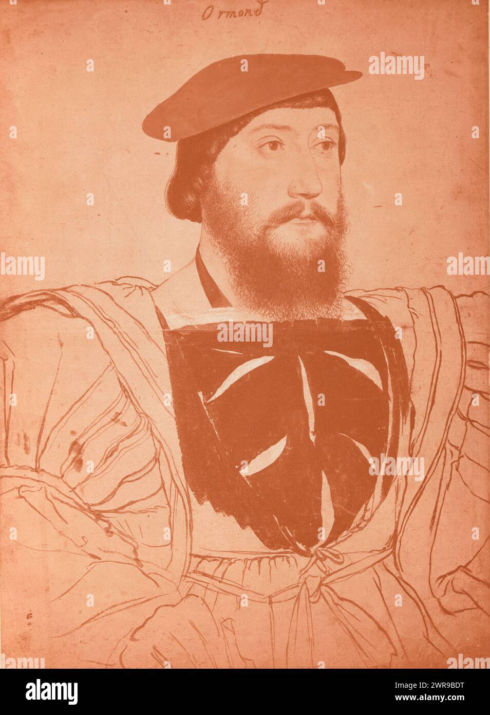 Photo reproduction of a portrait of Thomas Boleyn, Earl of Wiltshire ...
