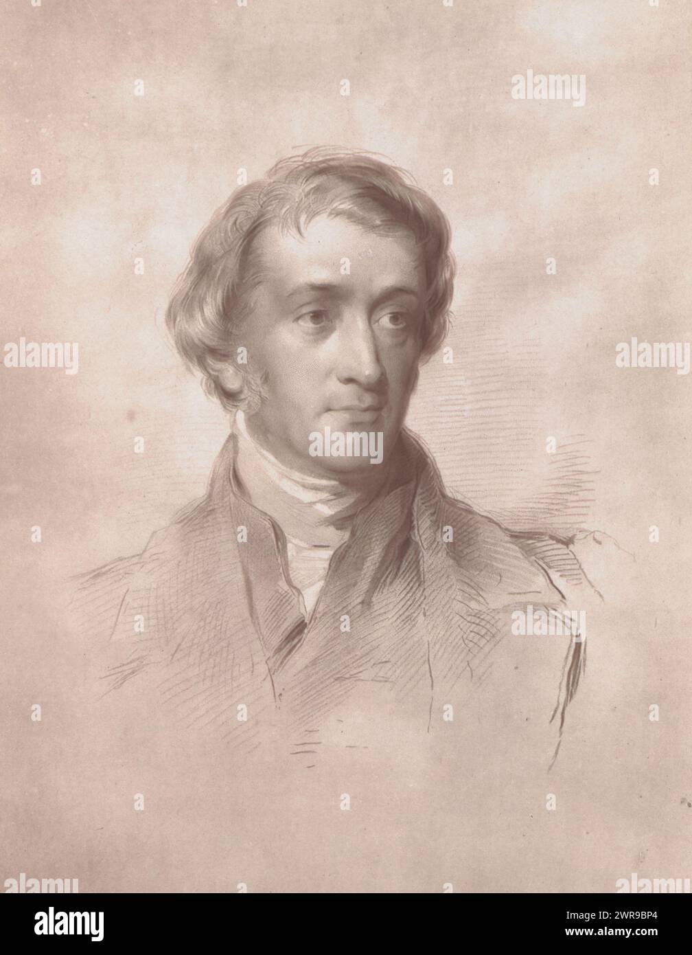 Photo reproduction of a drawing depicting a portrait of Julius Charles ...