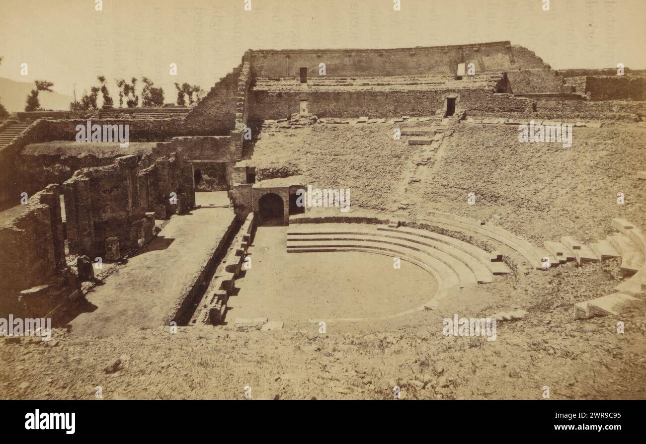 Pompei teatro tragico hi-res stock photography and images - Alamy