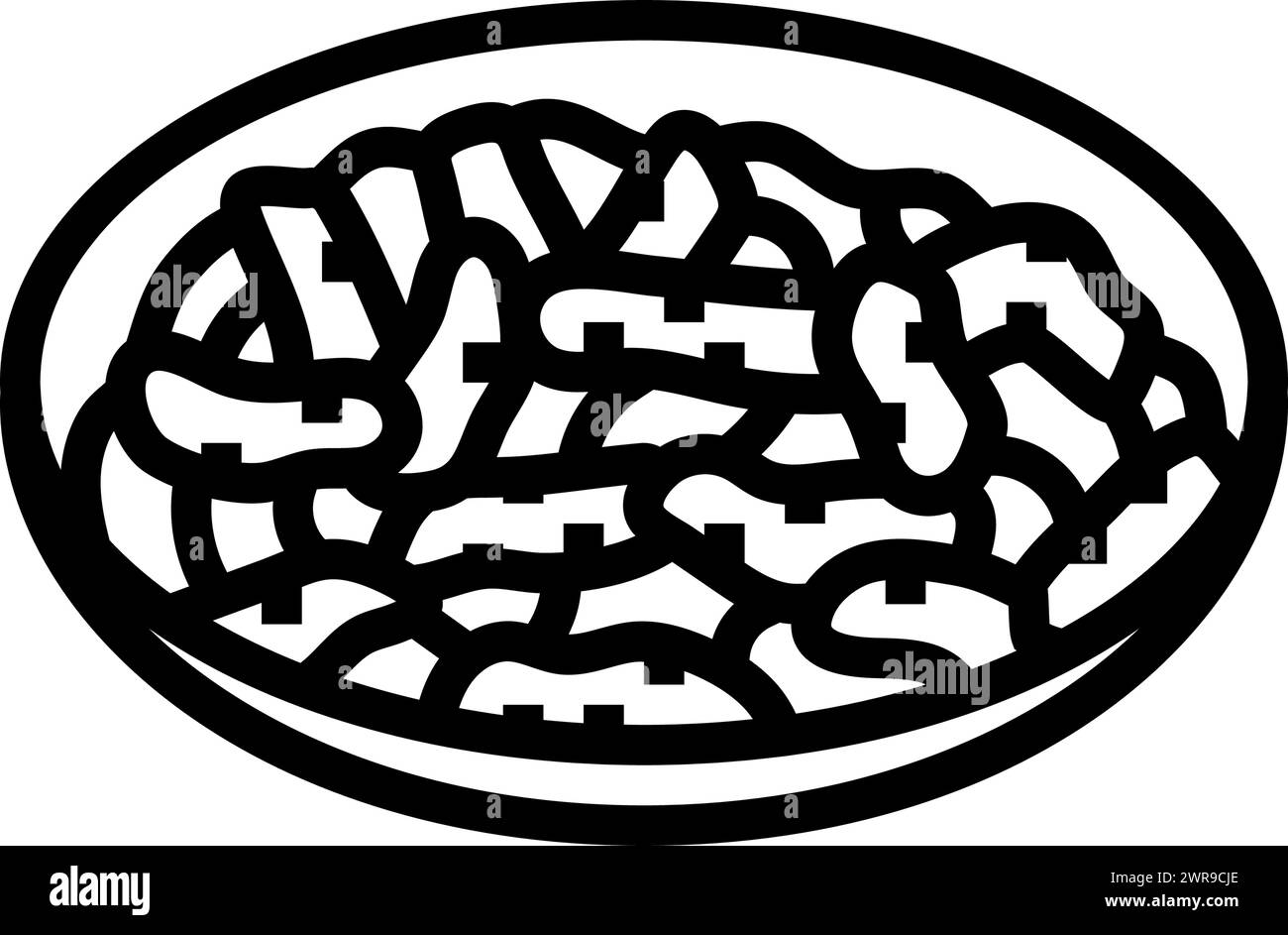 Korean bulgogi Black and White Stock Photos & Images - Alamy