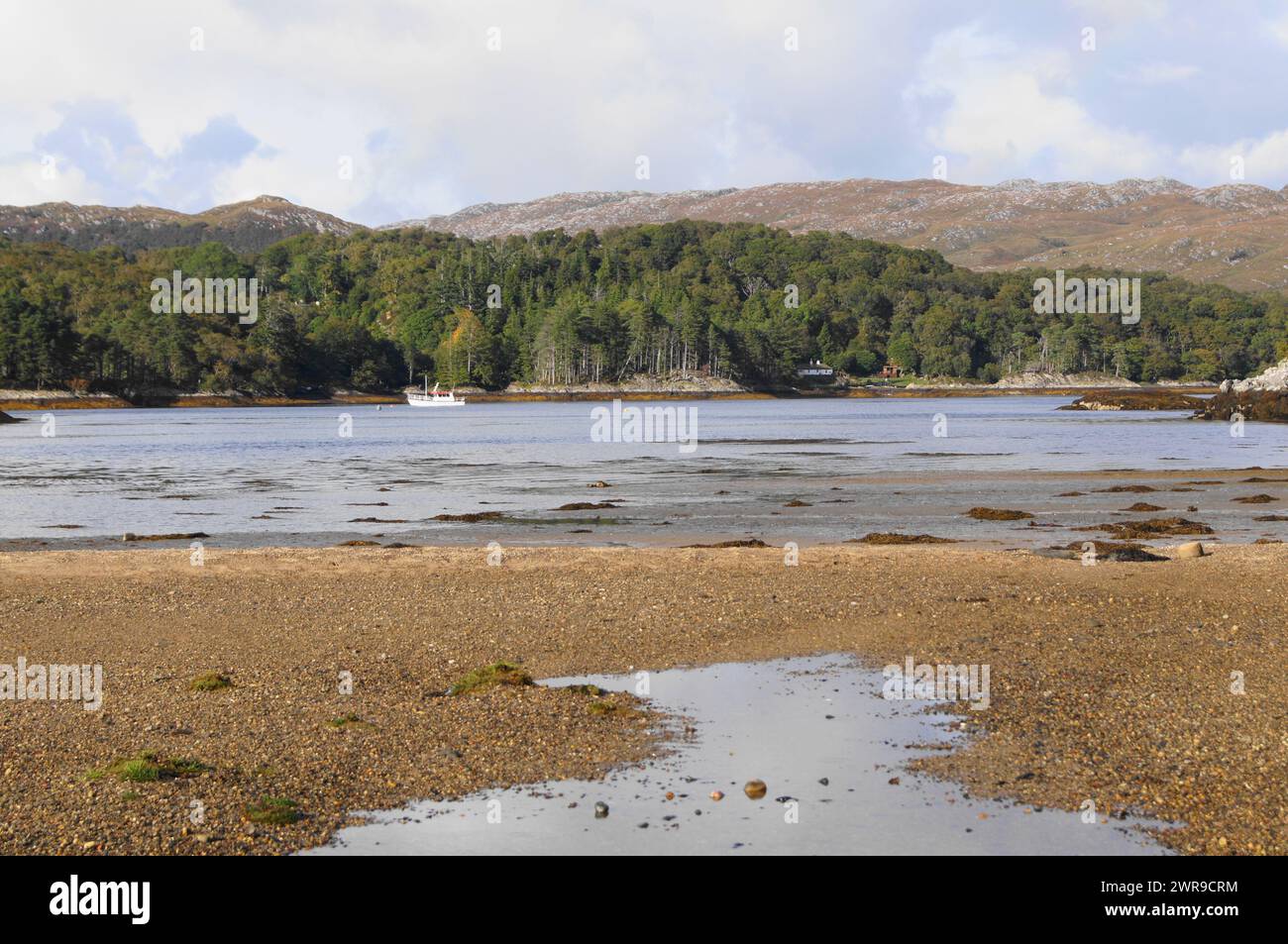 View from Castle Tioram (aka Dorlin Castle), Eilean Tioram, Loch ...