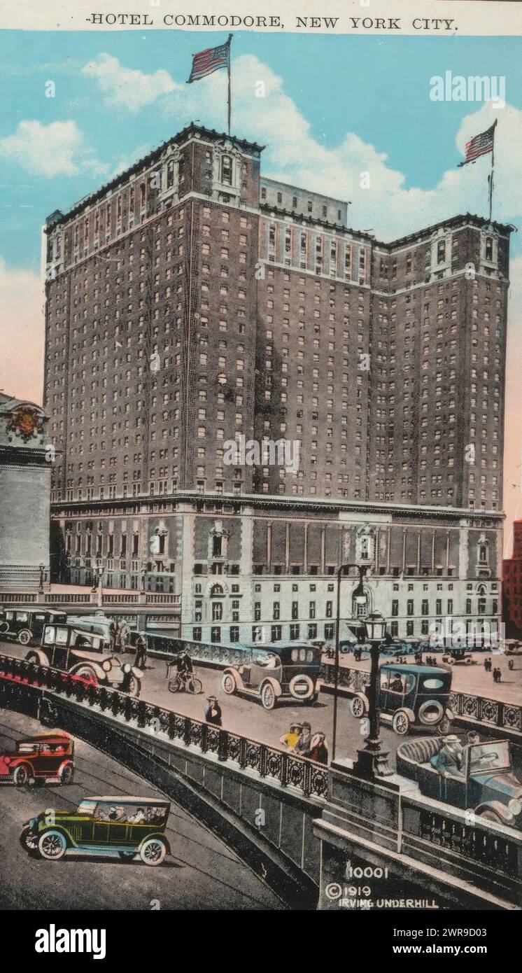 Hotel Commodore, New York City (title on object), maker: Irving S ...
