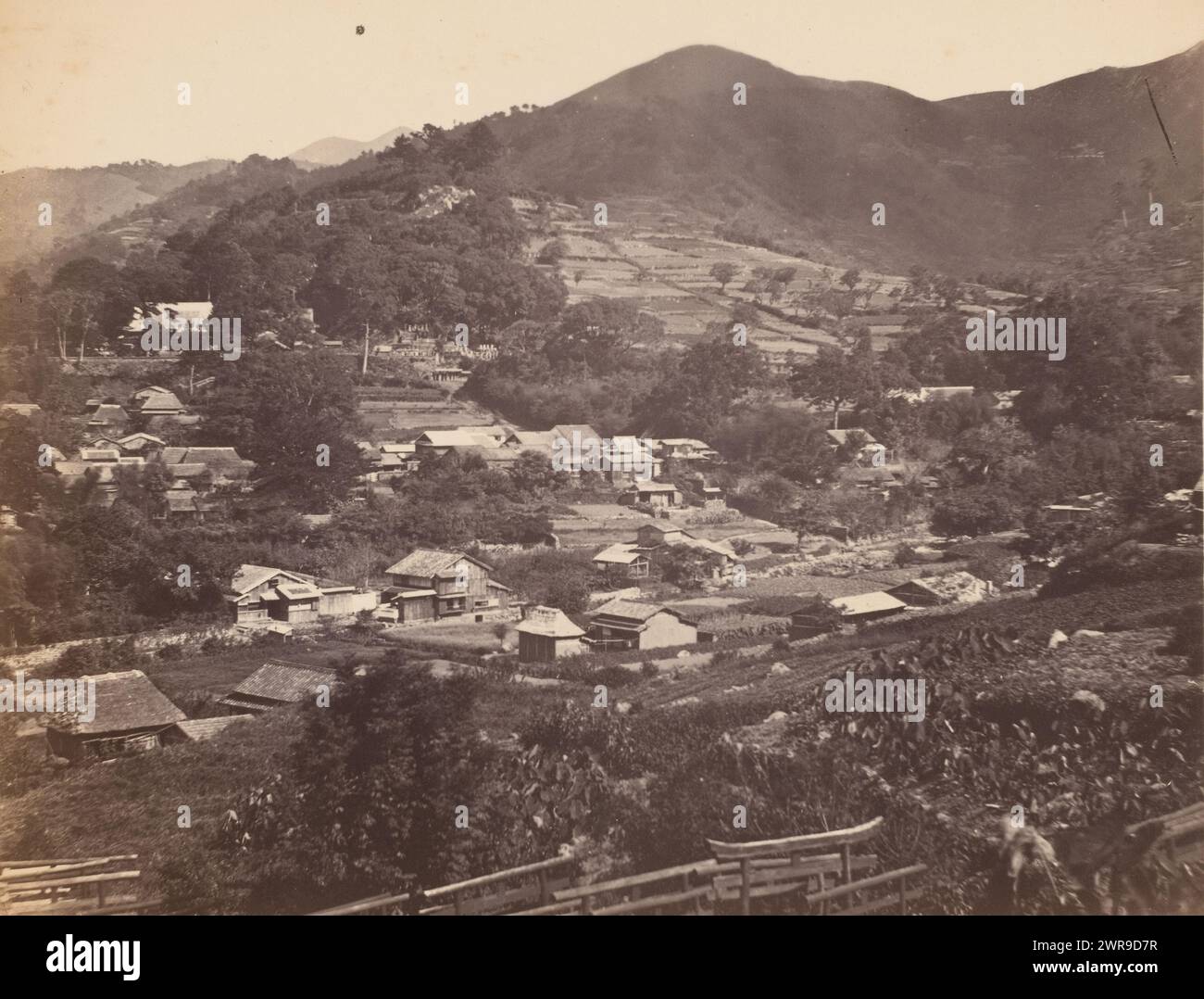 View of the Sakuraba Valley from Hirabayashi Hill near Nagasaki, Antoon ...