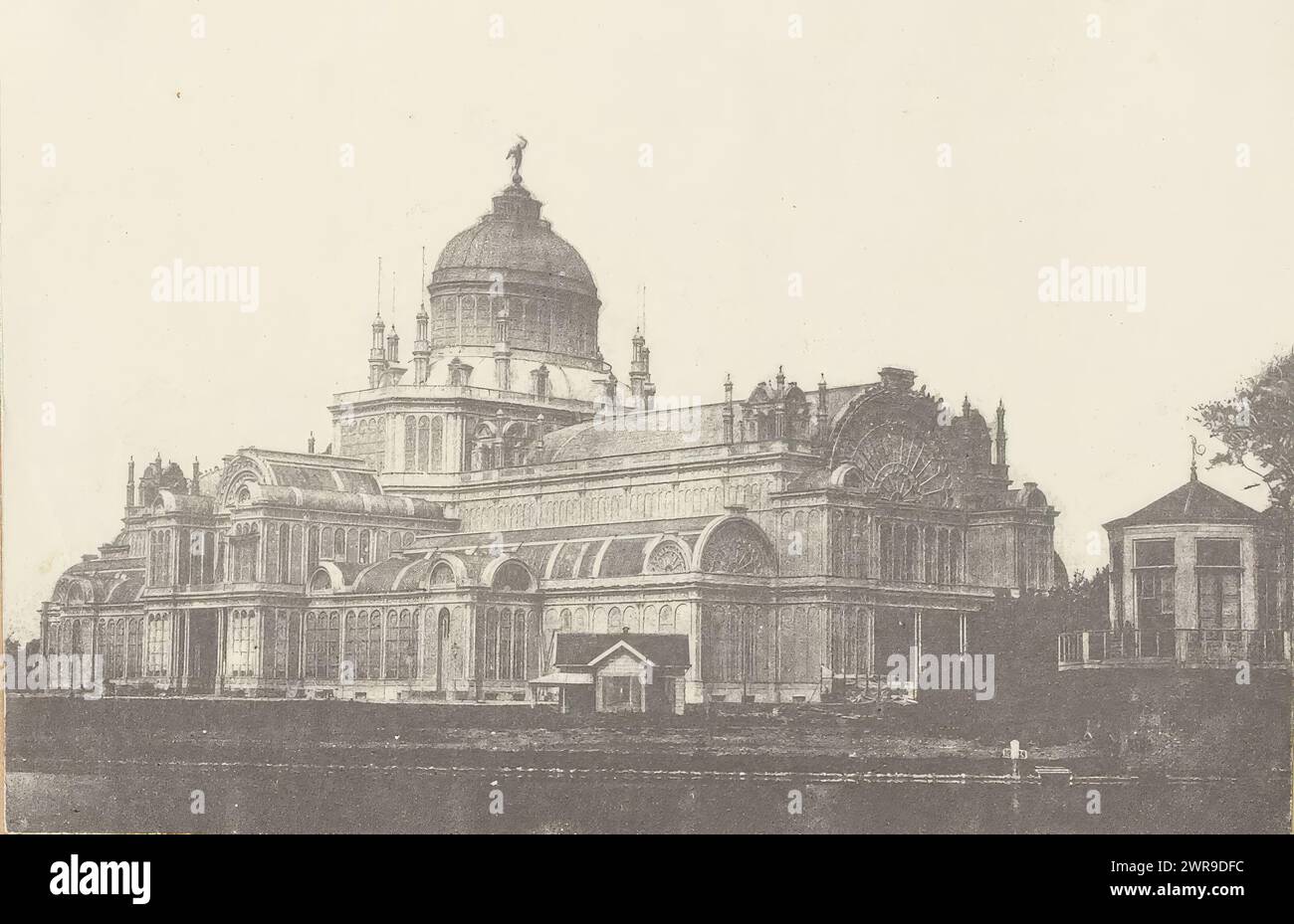 The Paleis voor Volksvlijt in Amsterdam just after the opening, Wegner ...